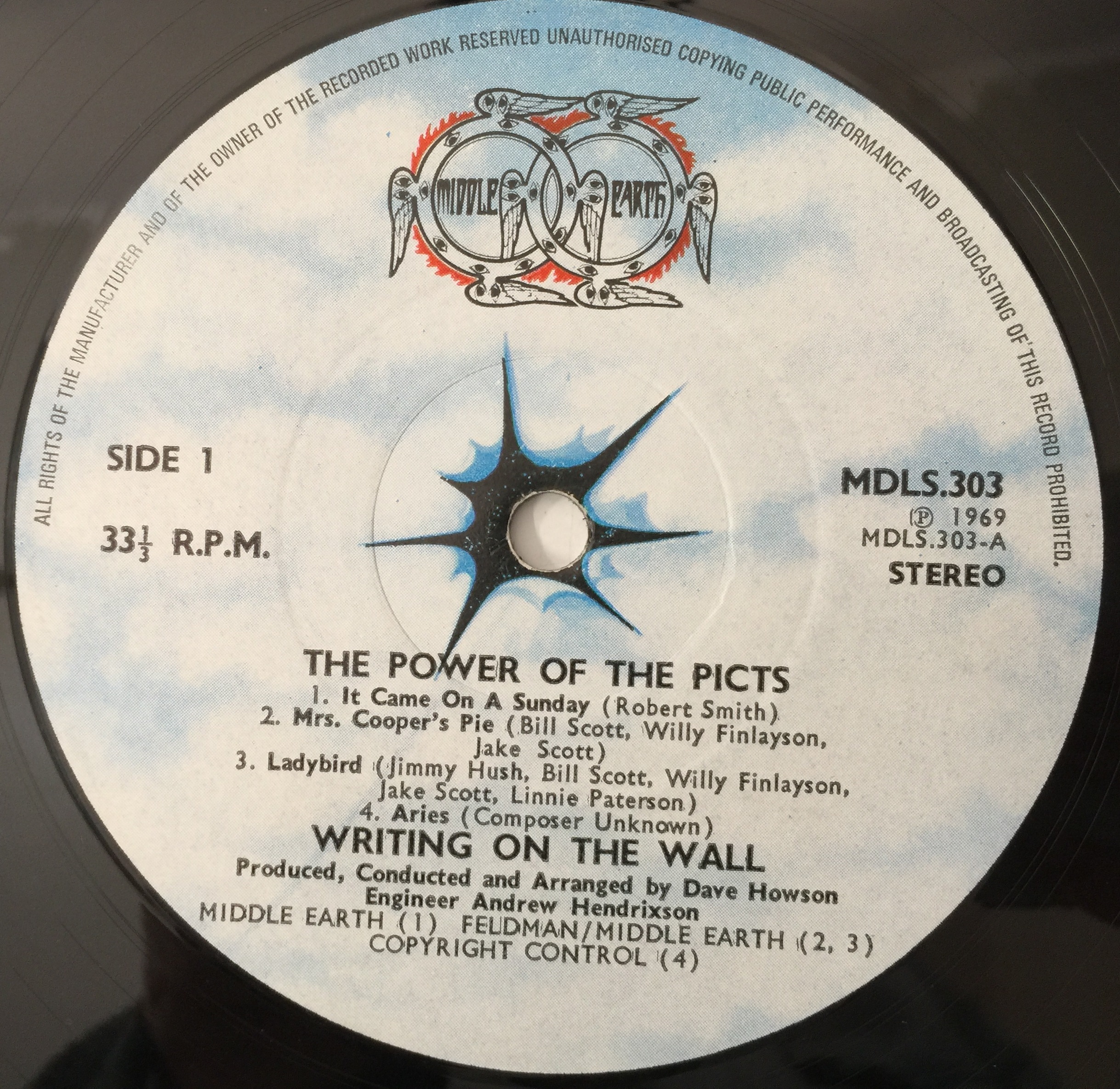 Lot 98 - WRITING ON THE WALL - THE POWER OF THE PICTS