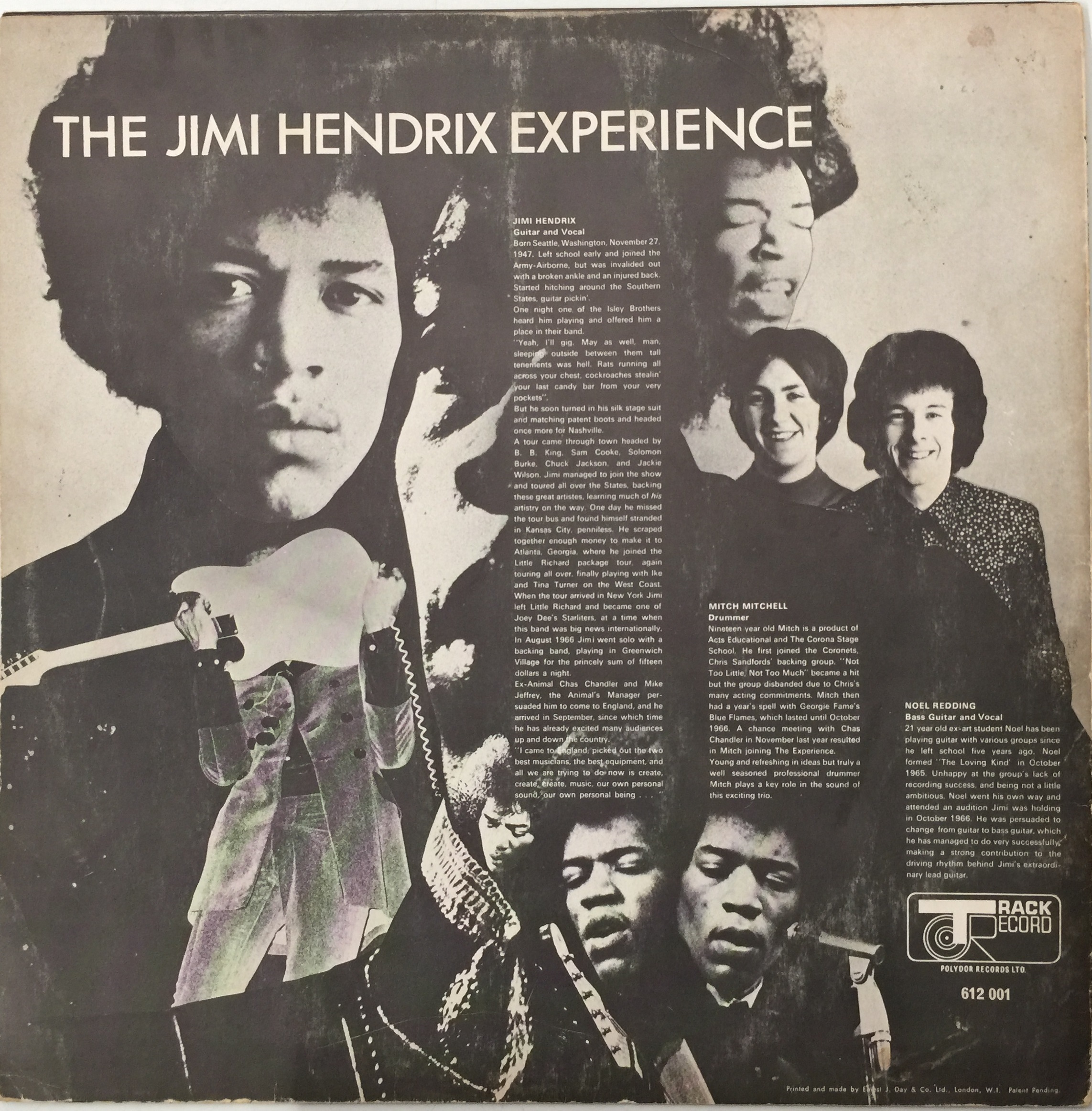 Lot 104 - THE JIMI HENDRIX EXPERIENCE - ARE YOU