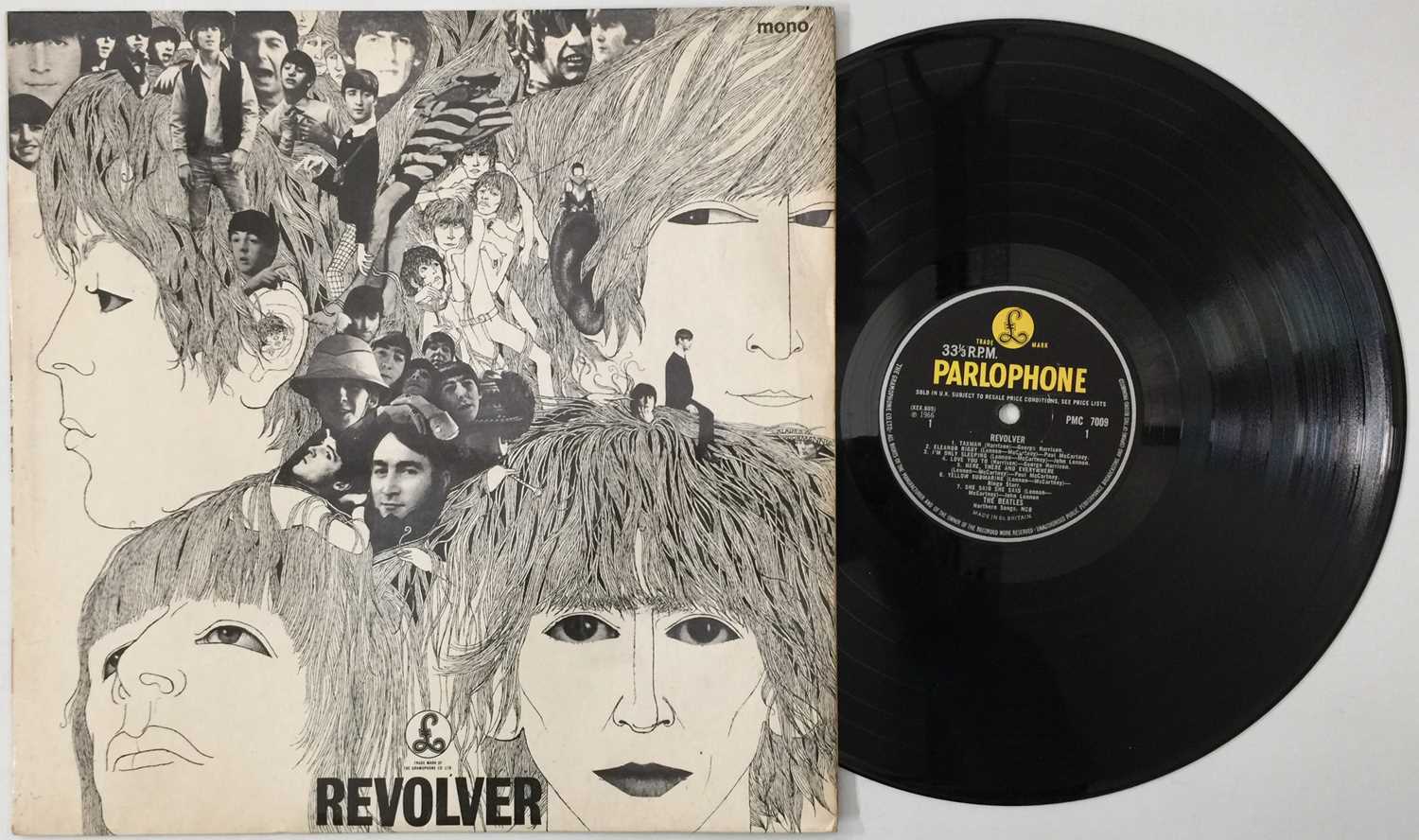 Lot 159 - THE BEATLES - REVOLVER LP (ORIGINAL UK