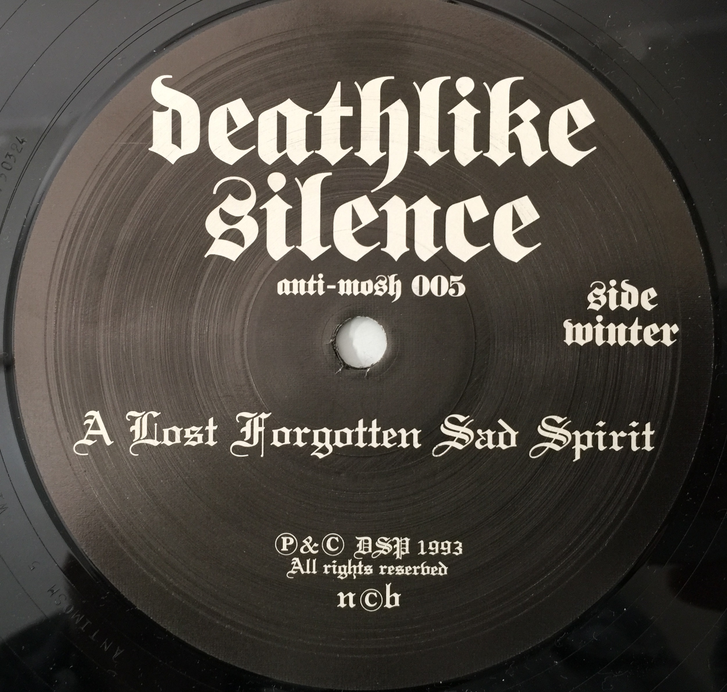 Lot 160 - BURZUM - ASKE 12" (NORWEGIAN OG - BLACK