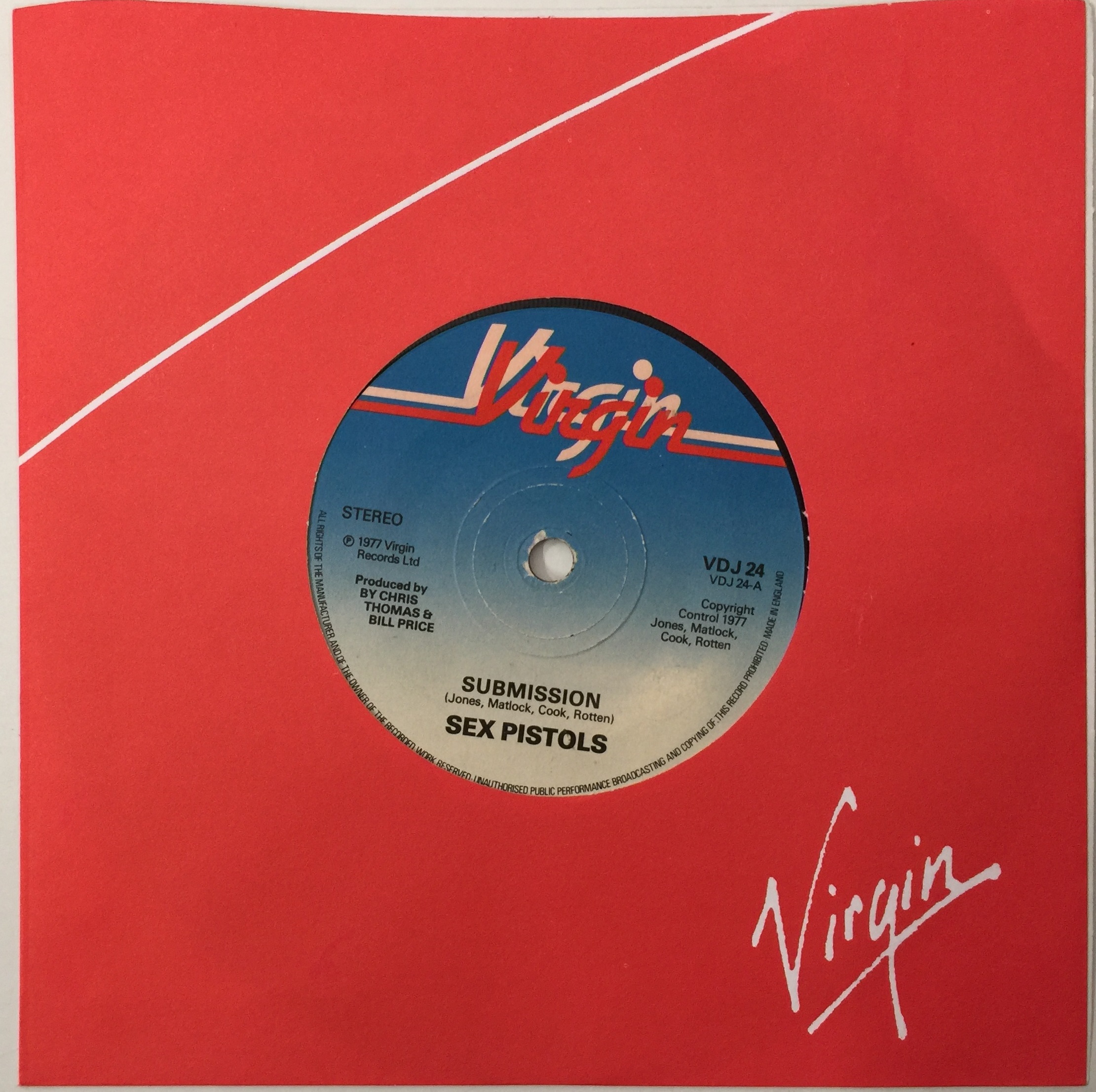 Lot 168 Sex Pistols Never Mind The Bollocks Lp Og