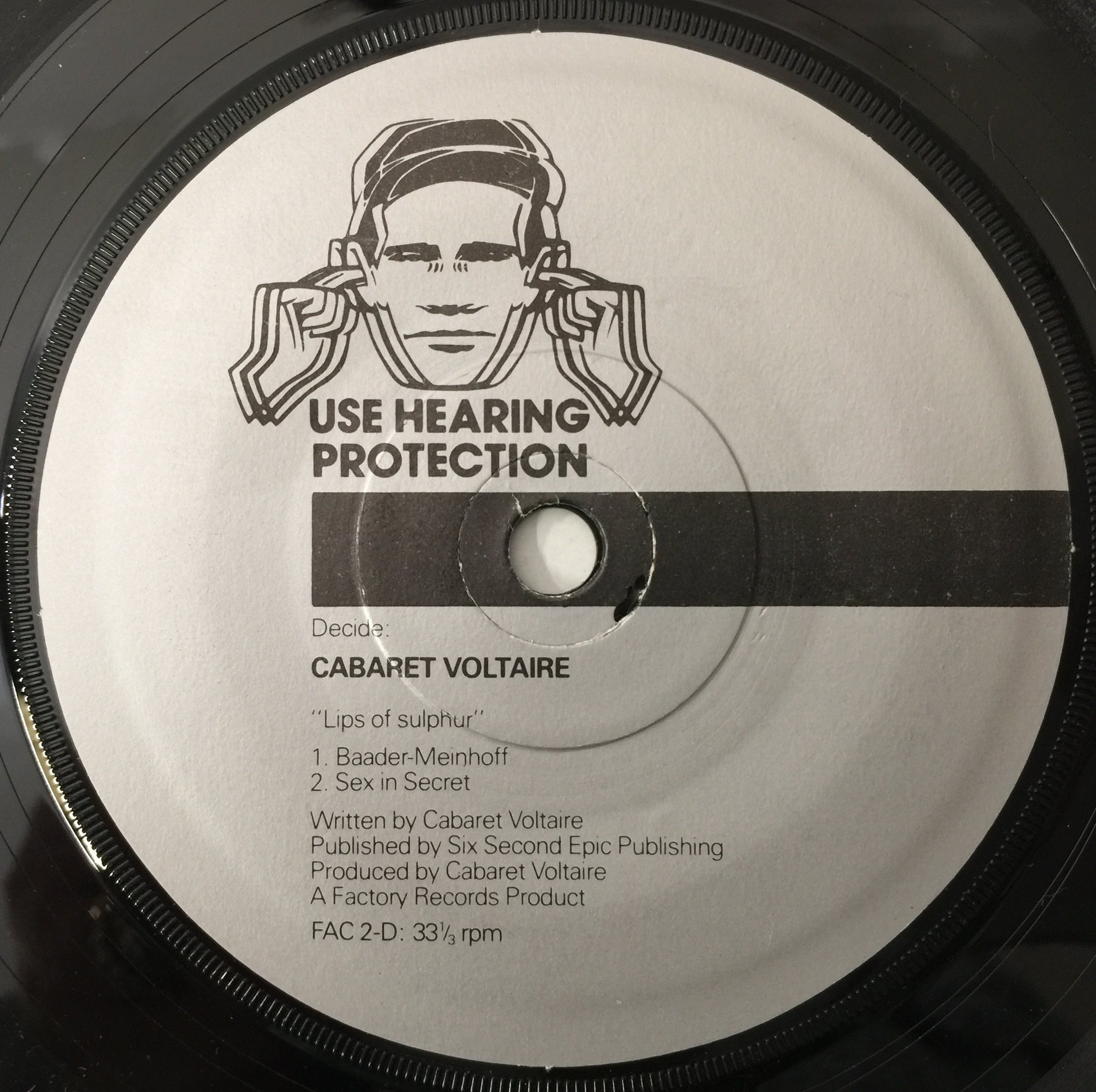 Lot 117 - FAC 2 - A FACTORY SAMPLE EP (ORIGINAL UK