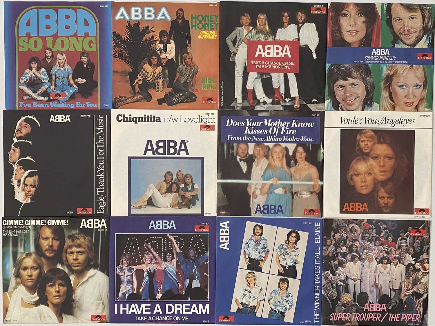 Lot 218 - ABBA - SINGLES COLLECTION 1972-1982 BOX SET