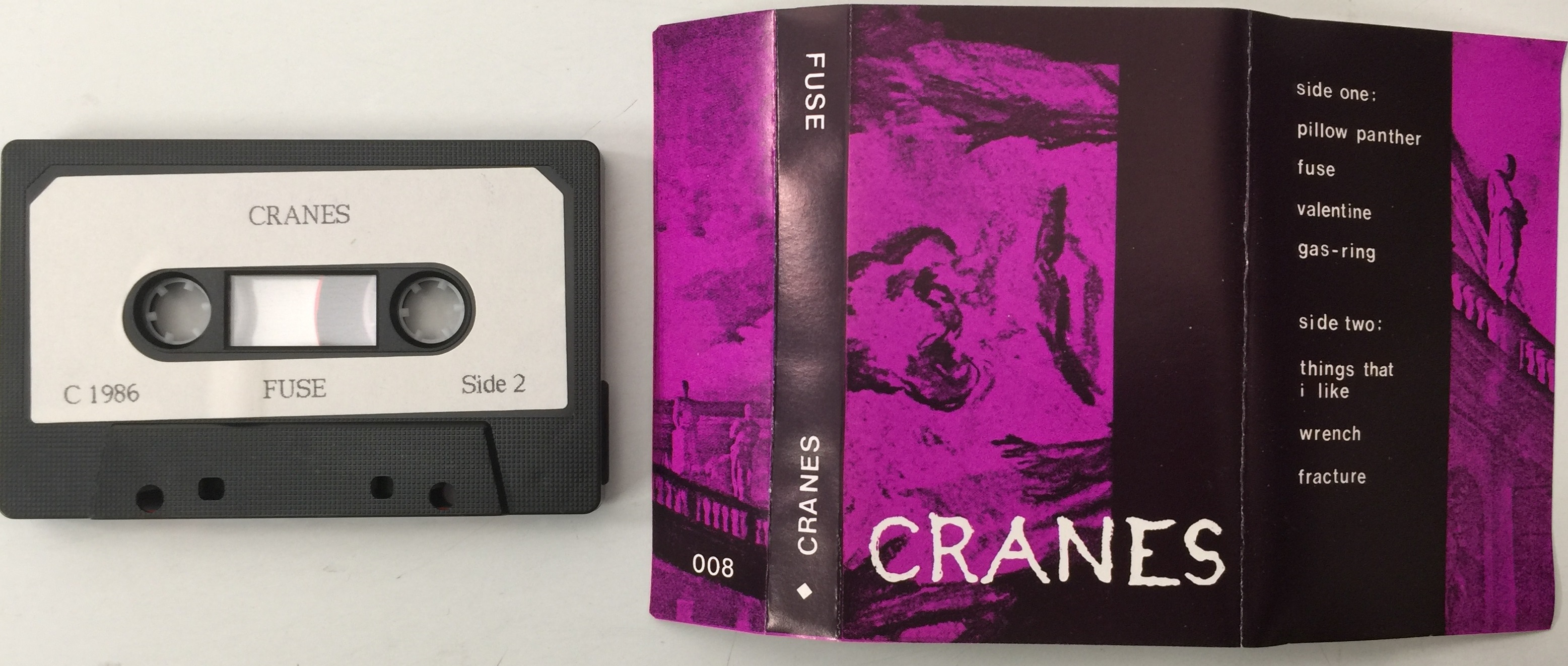 Lot 230 - CRANES - FUSE CASSETTE (SECOND UK RELEASE