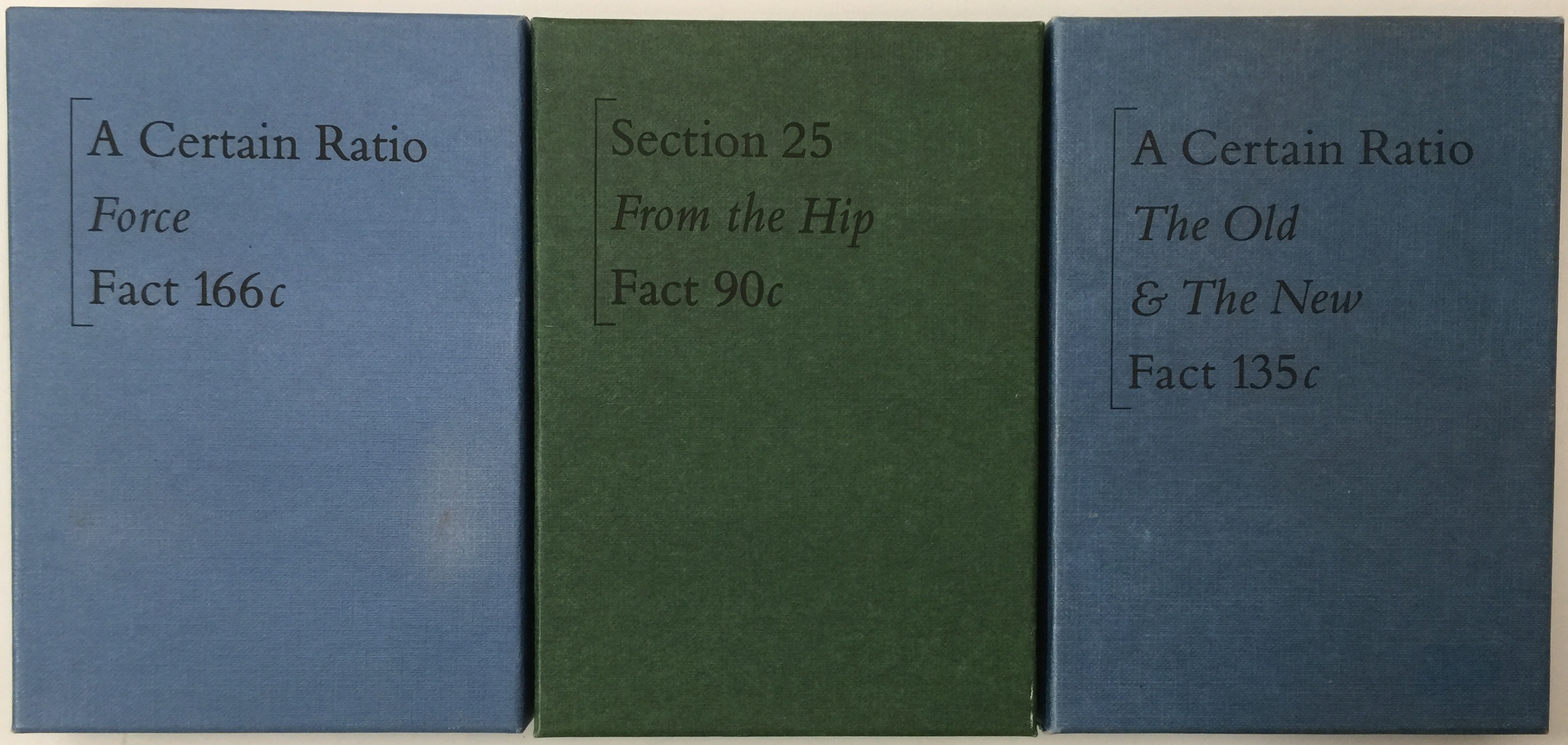 Lot 231 - FACTORY RECORDS - ORIGINAL CASSETTE BOX SET