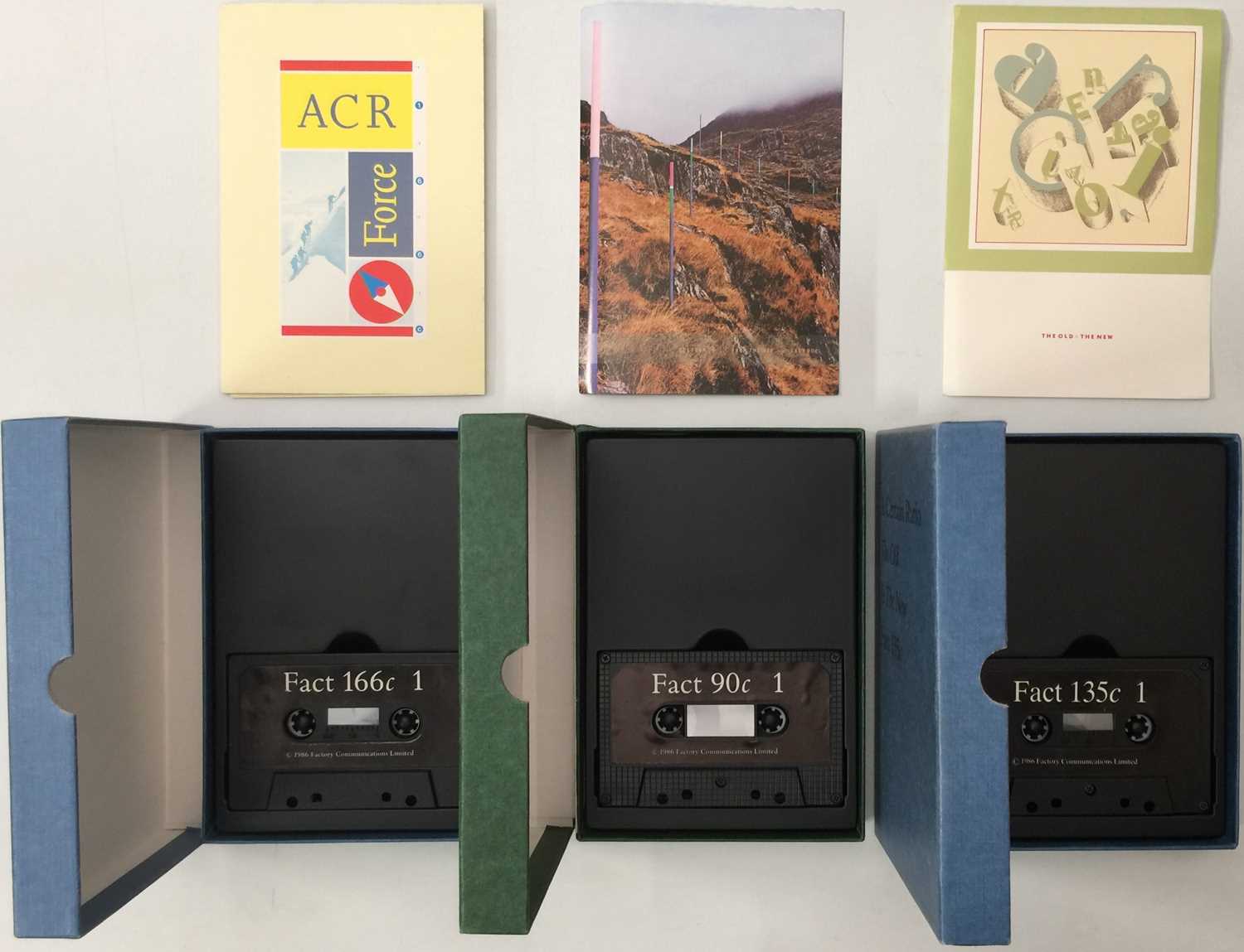 Lot 231 - FACTORY RECORDS - ORIGINAL CASSETTE BOX SET
