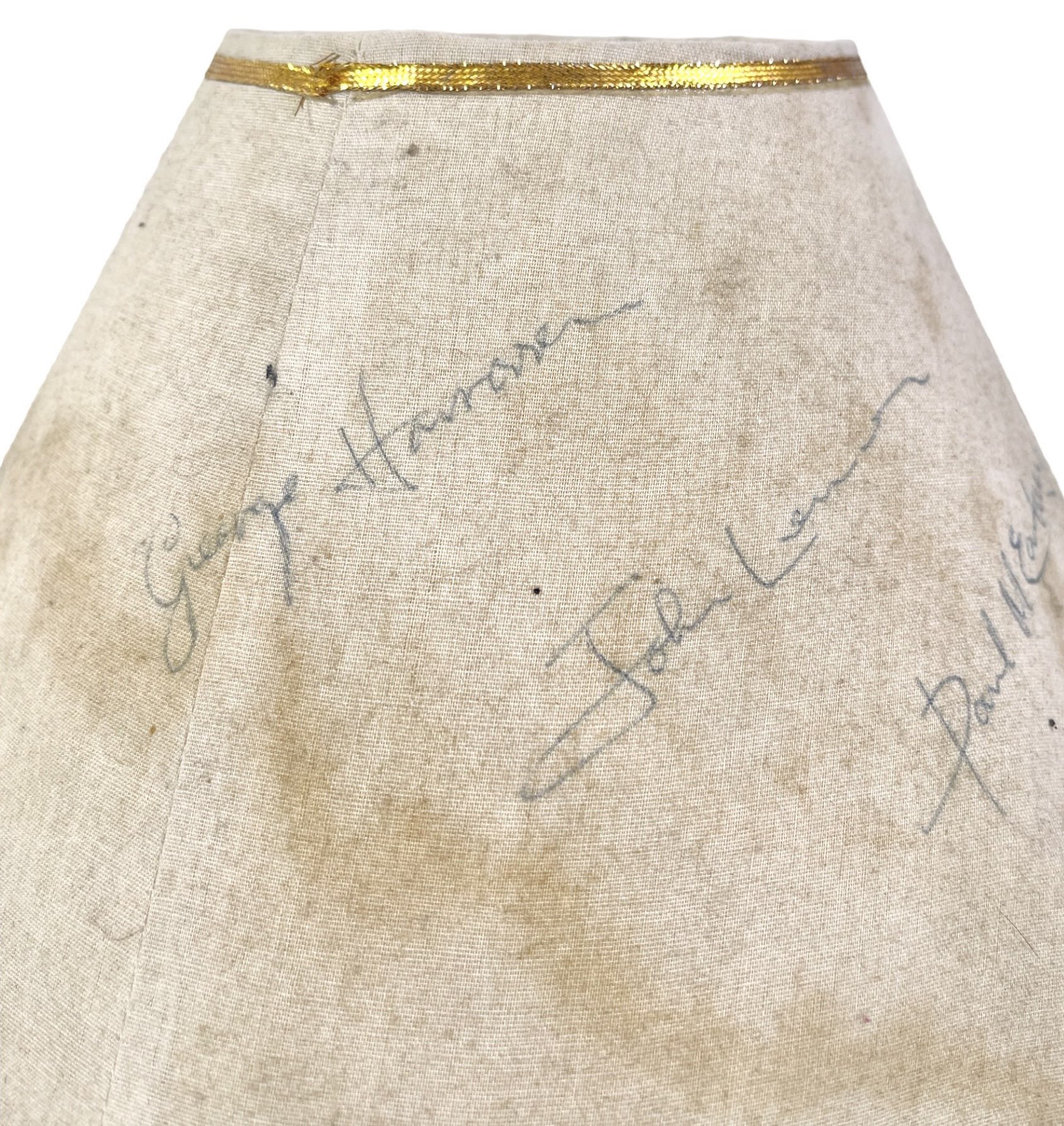 Lot 394 - BEATLES NOVELTY LAMPSHADE WITH PRINTED