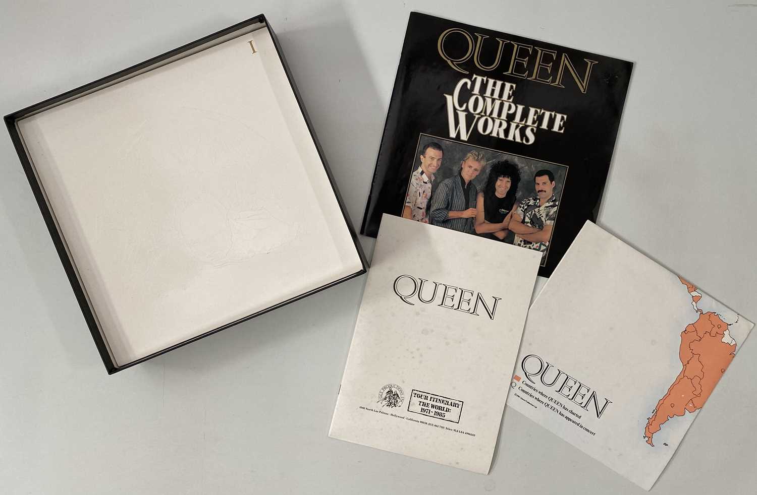 Lot 66 - QUEEN - THE COMPLETE WORKS LP BOX SET (NO: