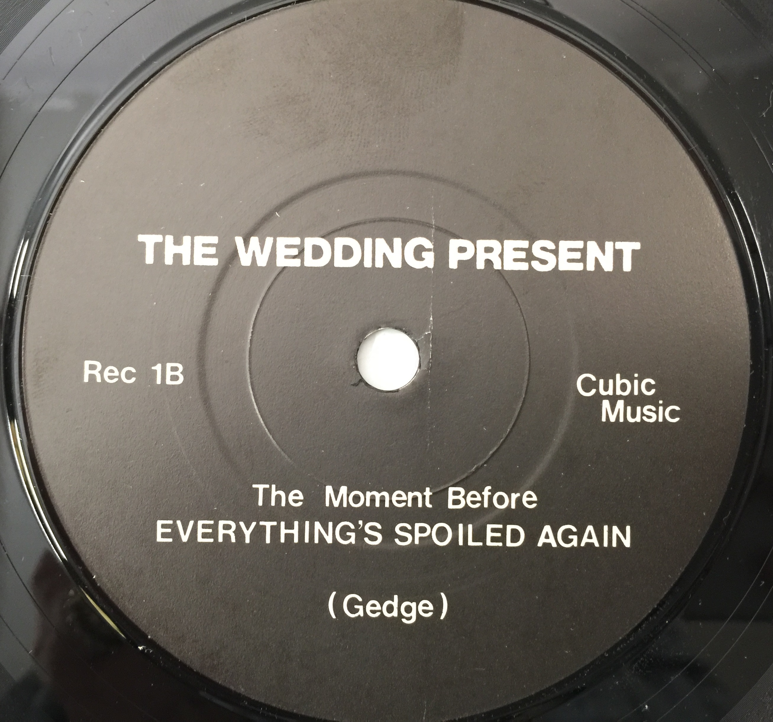 Lot 4 - THE WEDDING PRESENT - GO OUT AND GET 'EM BOY!