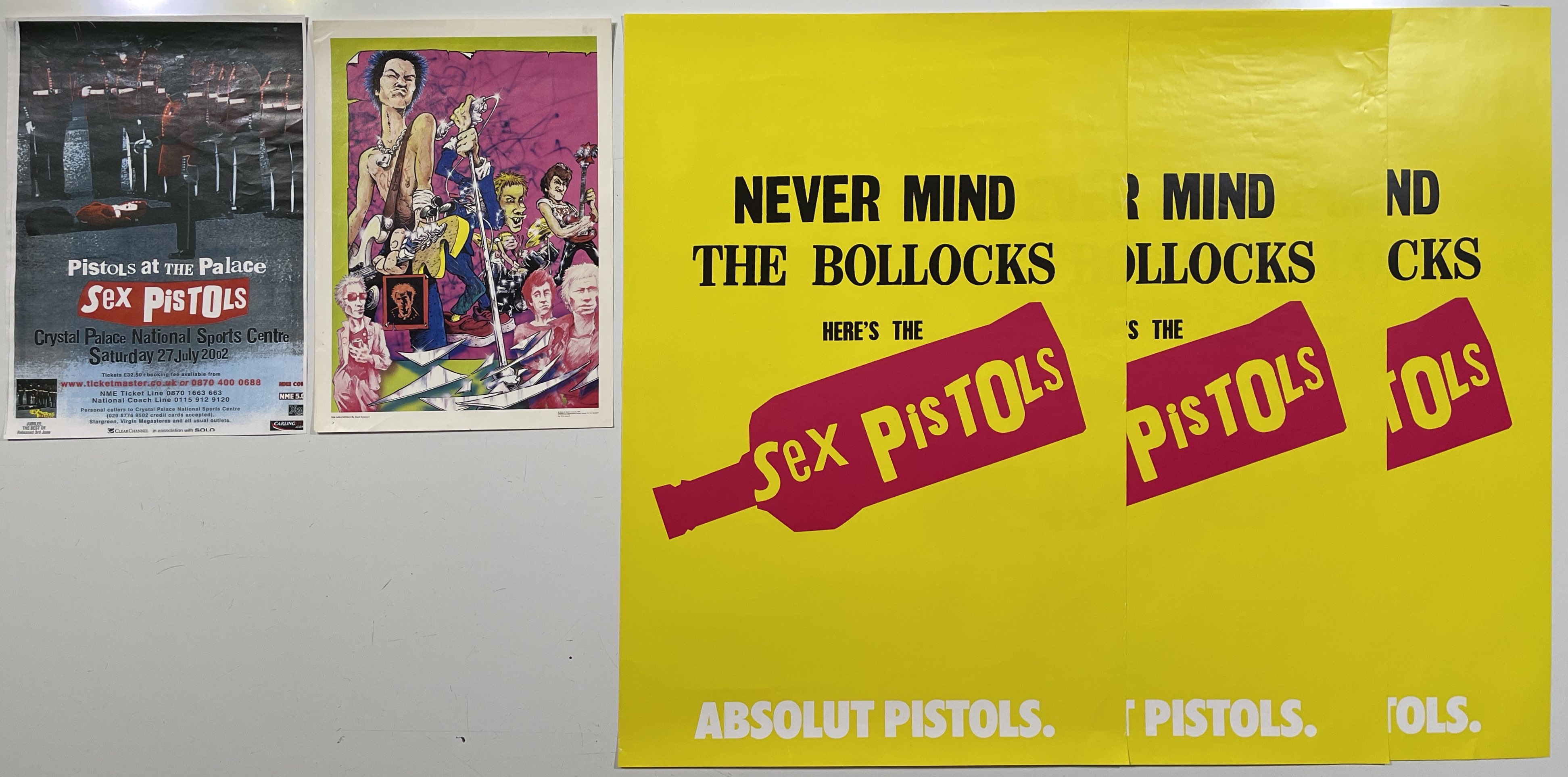 Lot 148 The Sex Pistols Poster Collection Inc 6813