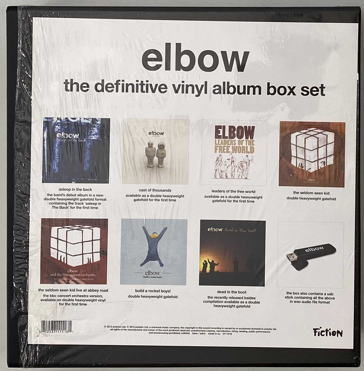 Lot 11 - ELBOW - THE DEFINITIVE VINYL ALBUM BOX SET