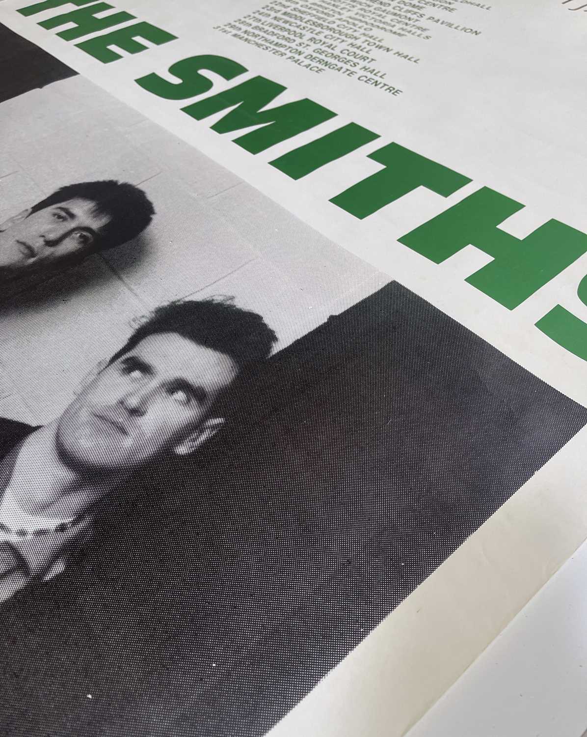 Lot 444 - THE SMITHS - 1985 MEAT IS MURDER TOUR POSTER