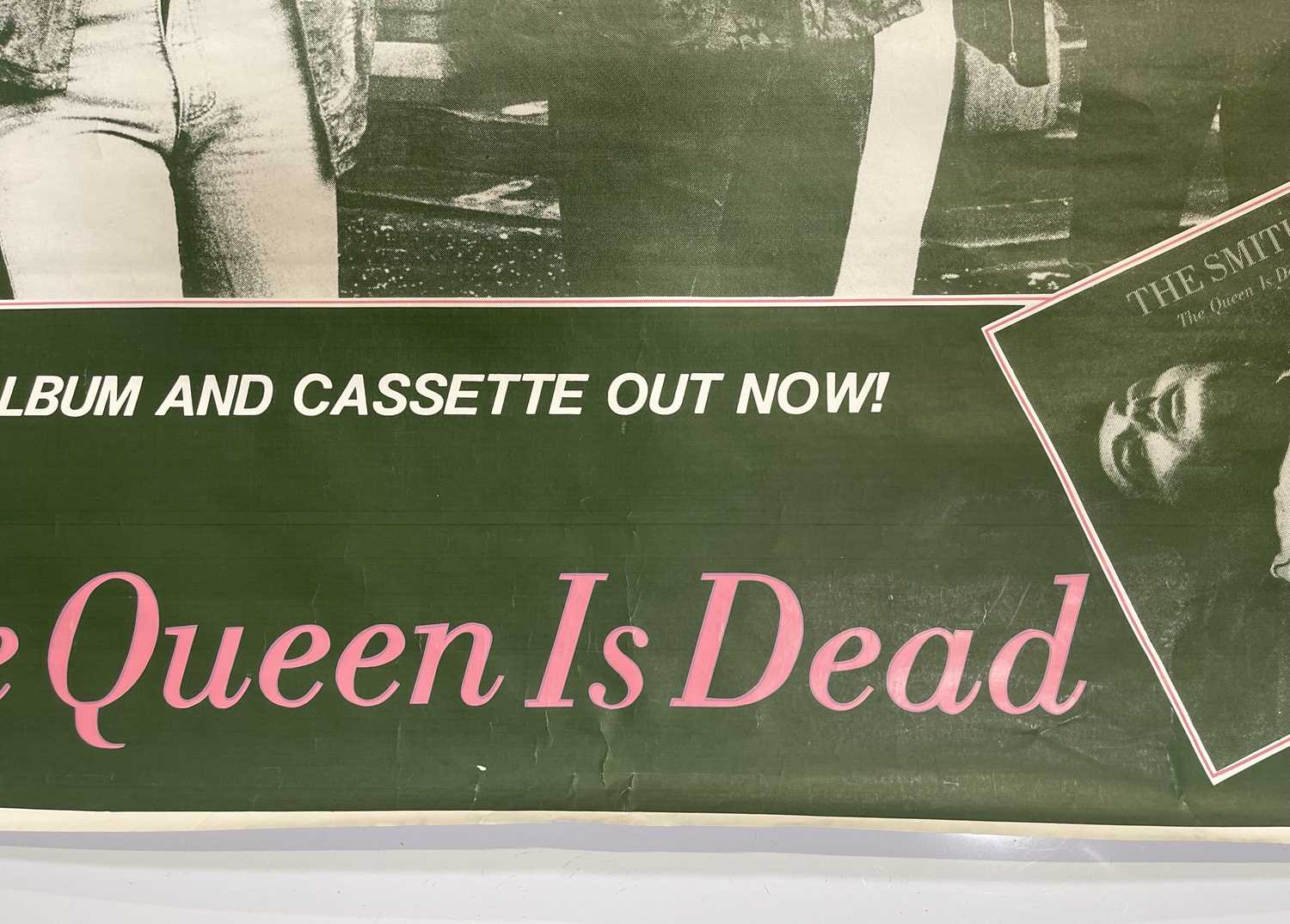 Lot 444 - THE SMITHS - QUEEN IS DEAD BILLBOARD POSTER.