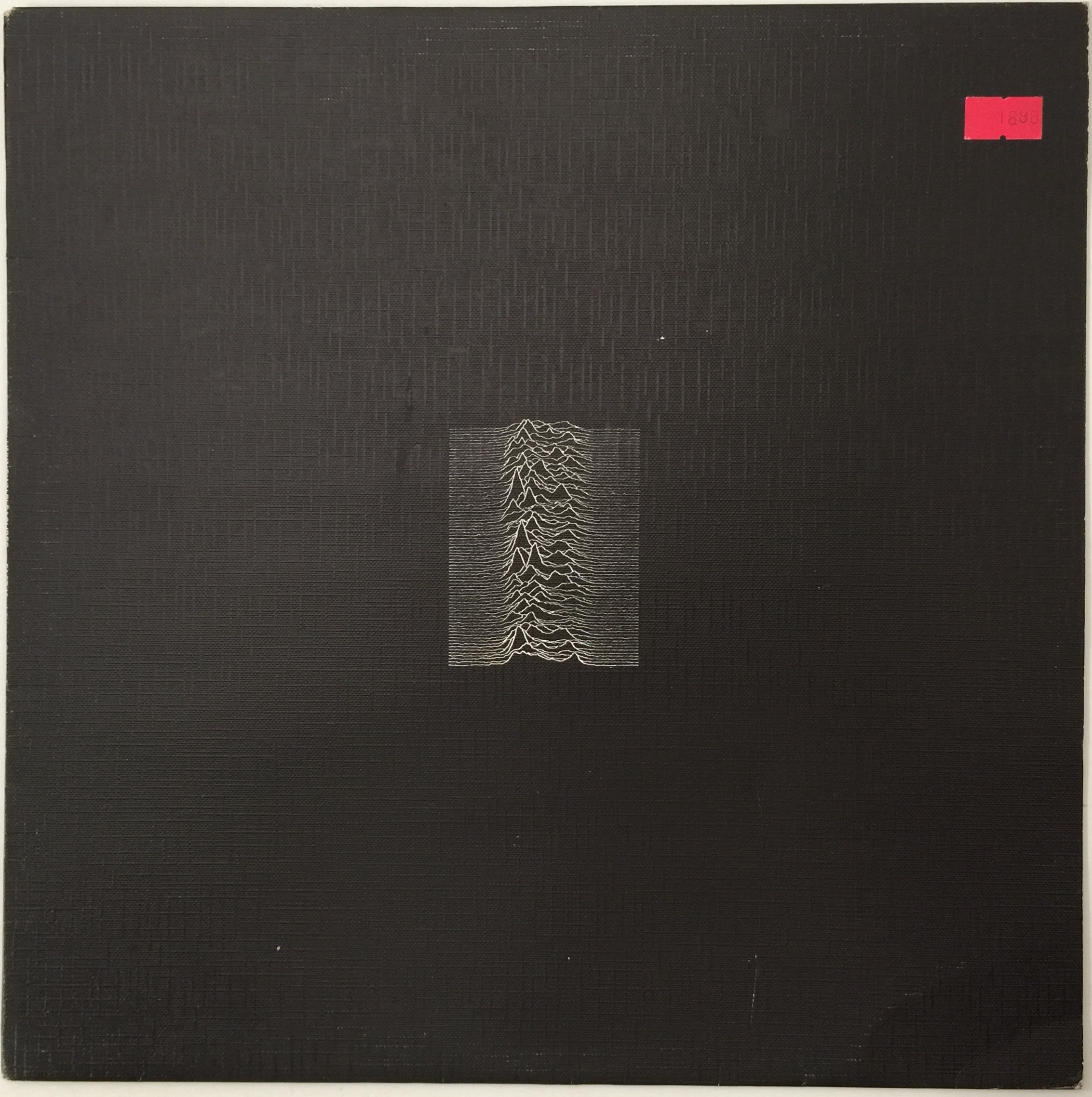 Lot 89 - JOY DIVISION - UNKNOWN PLEASURES LP (ORIGINAL