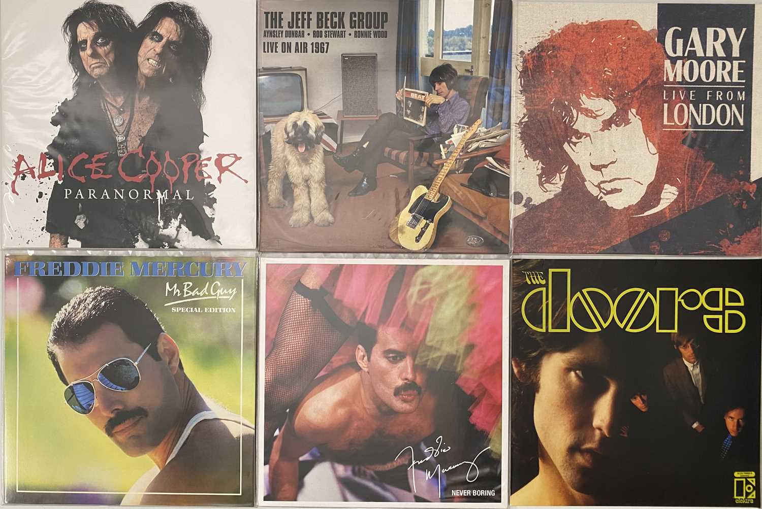 Lot 47 - CLASSIC/ HEAVY/ PROG ROCK - REISSUE LPs