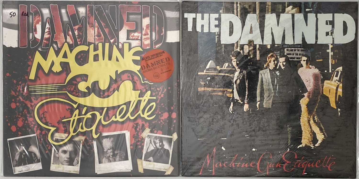 Lot 100 - THE DAMNED - MACHINE GUN ETIQUETTE - LP PACK