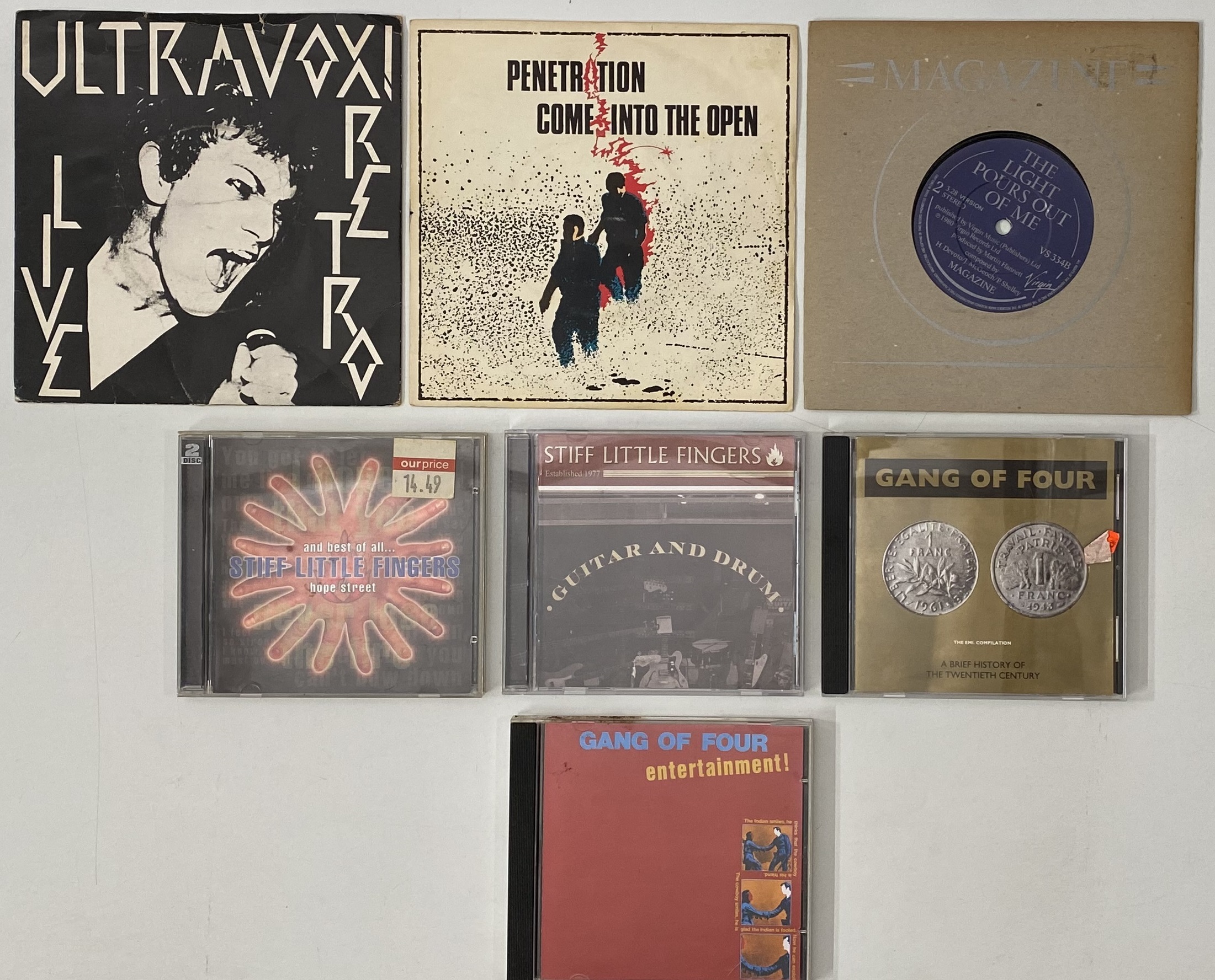 Lot 65 - PUNK/ POST PUNK/ ALT - LP/ 12"/ 7"/ CD PACK