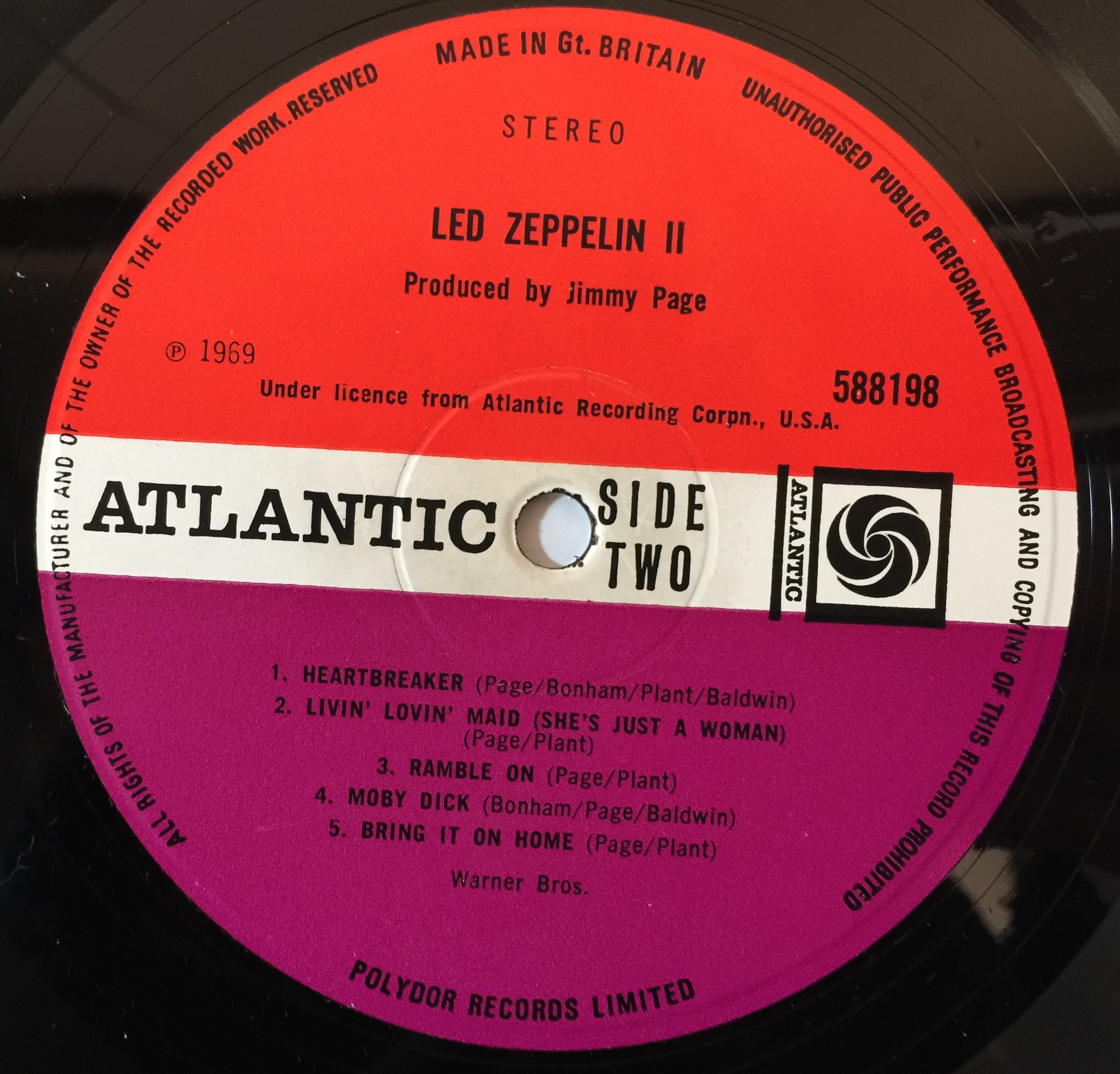 Lot 744 - Black Sabbath/Led Zeppelin/Deep Purple - LPs