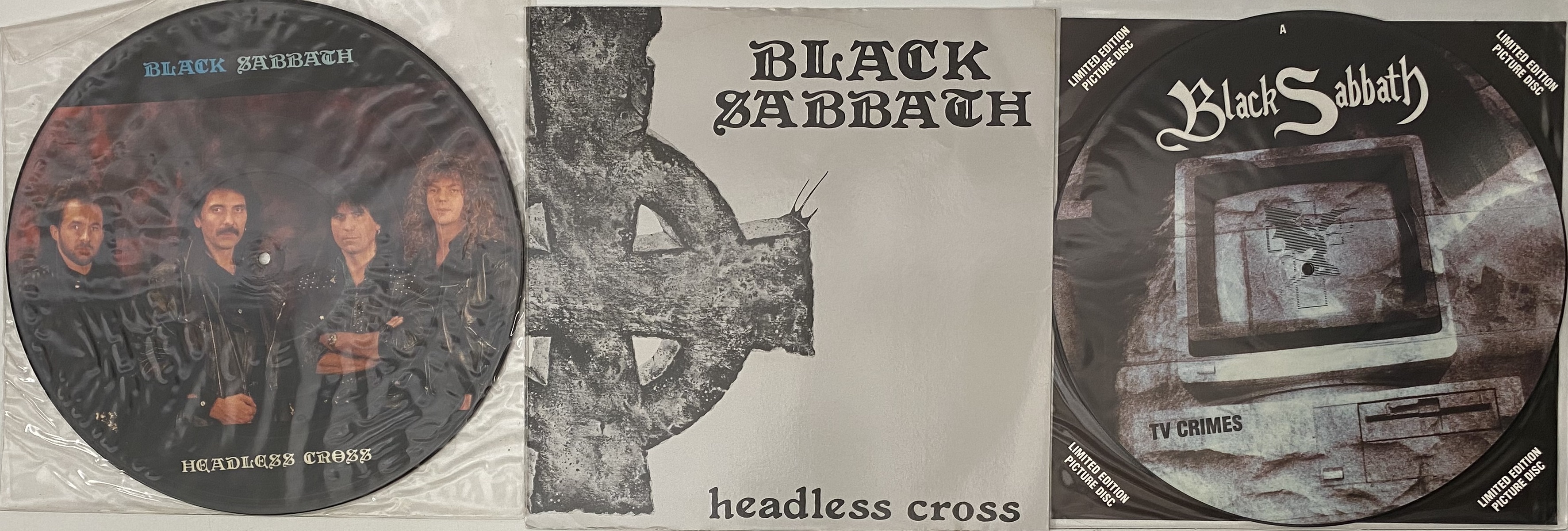 Lot 151 - BLACK SABBATH - POST OZZY PERIOD LPs/ 12"