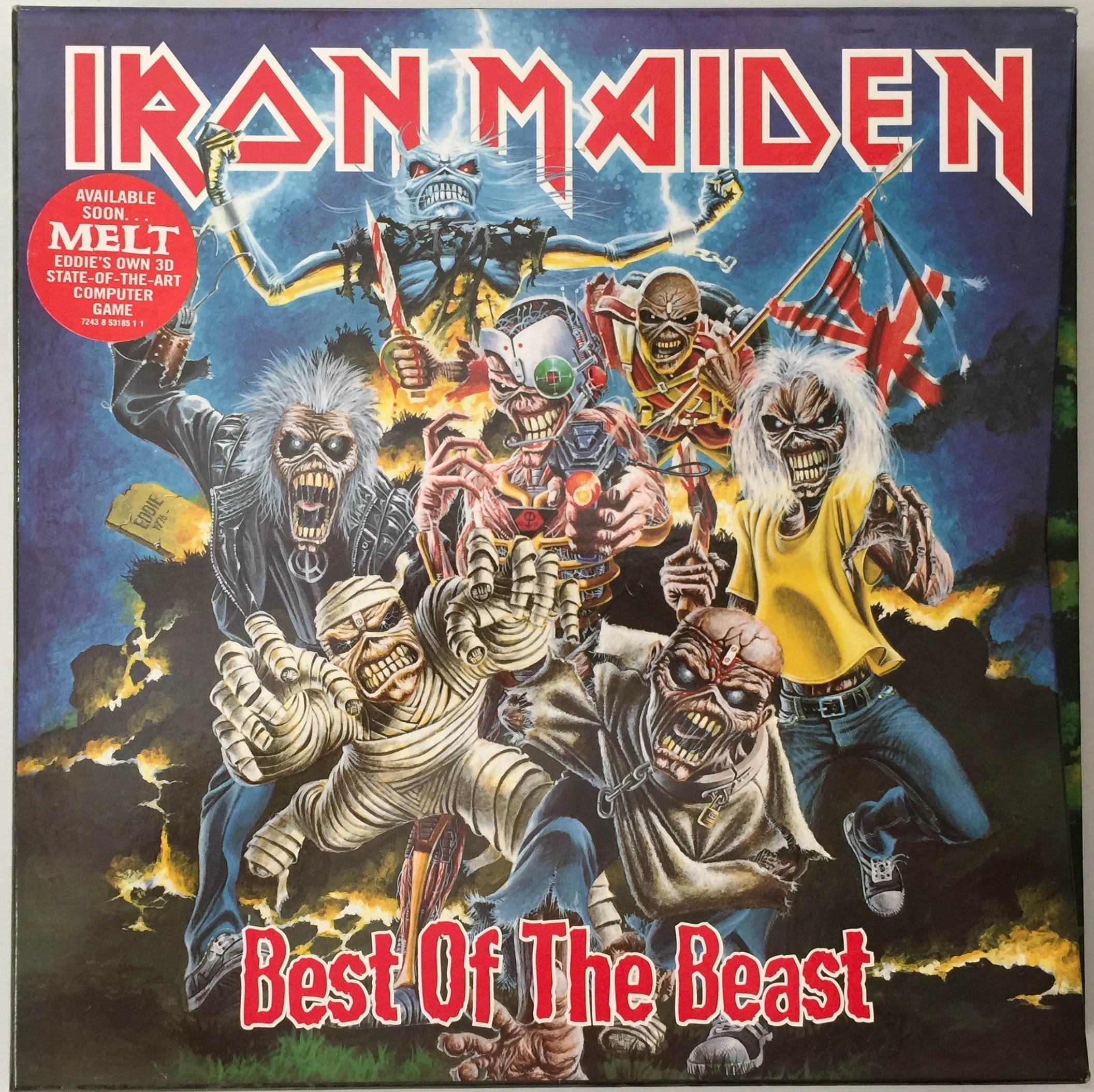 Lot 158 - IRON MAIDEN - BEST OF THE BEAST LP BOX SET