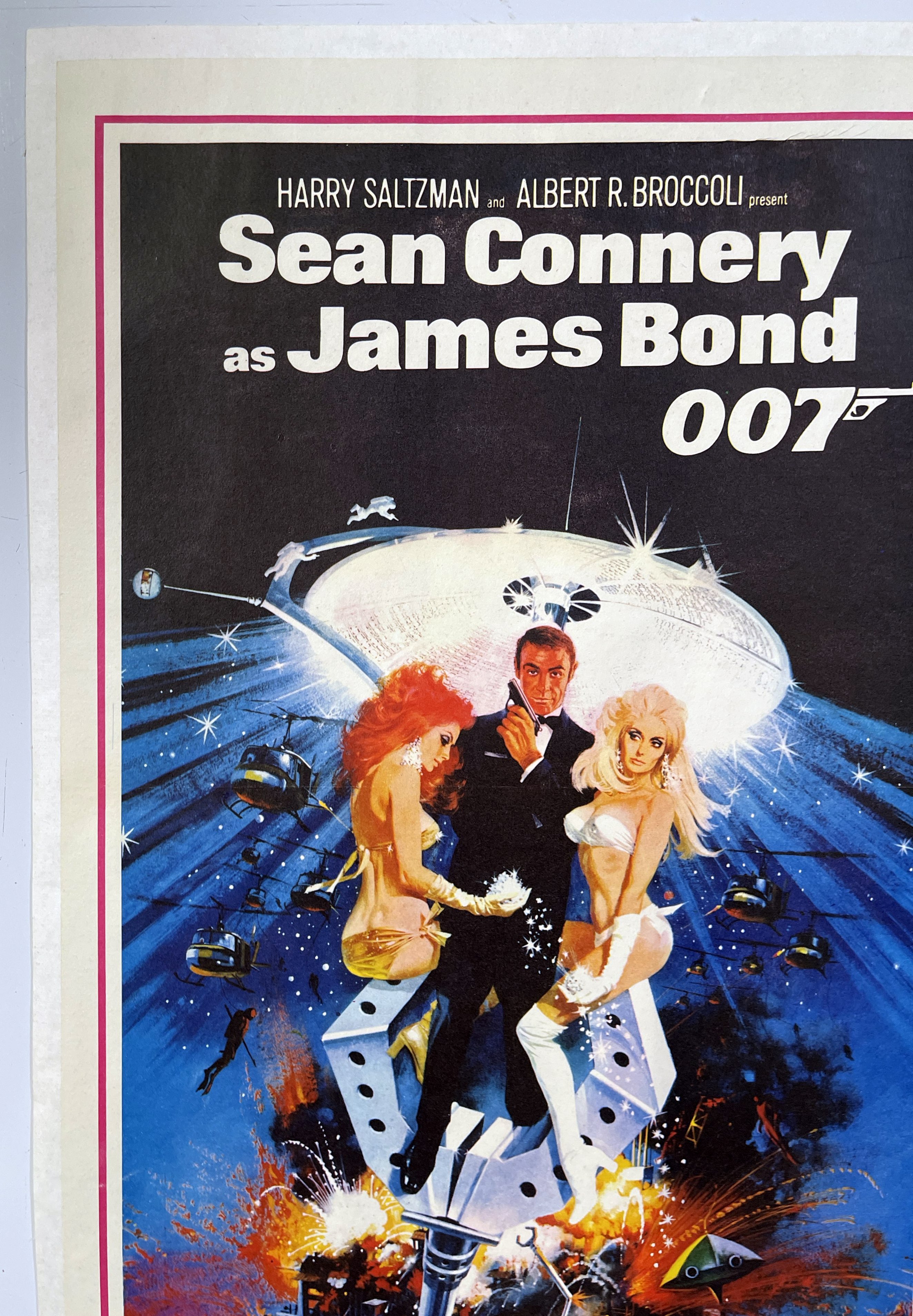 Lot 182 - JAMES BOND - DIAMONDS ARE FOREVER (1971)