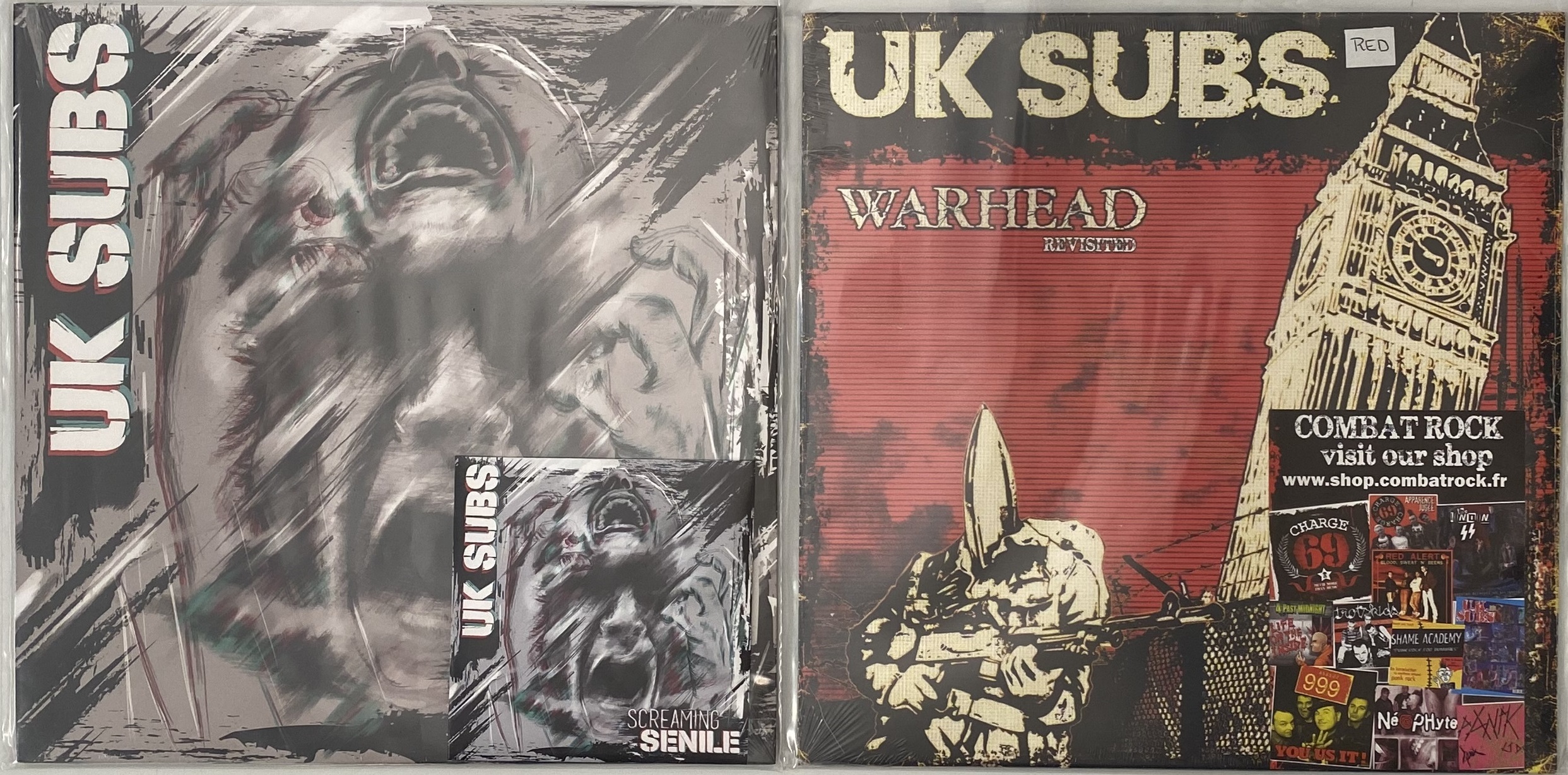 Lot 1158 - UK SUBS - LP PACK