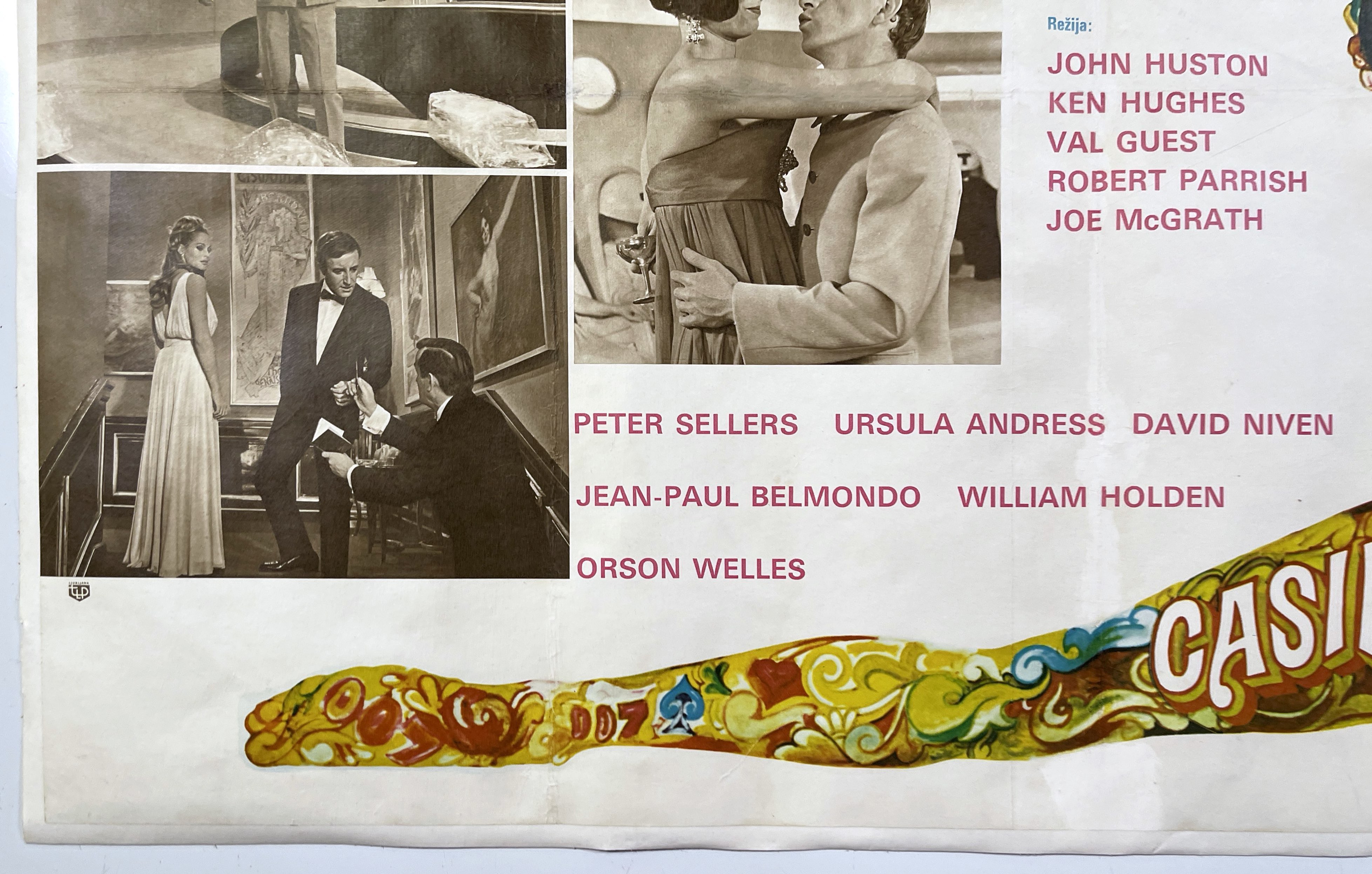 Lot 149 - JAMES BOND - CASINO ROYALE (1967) - ORIGINAL