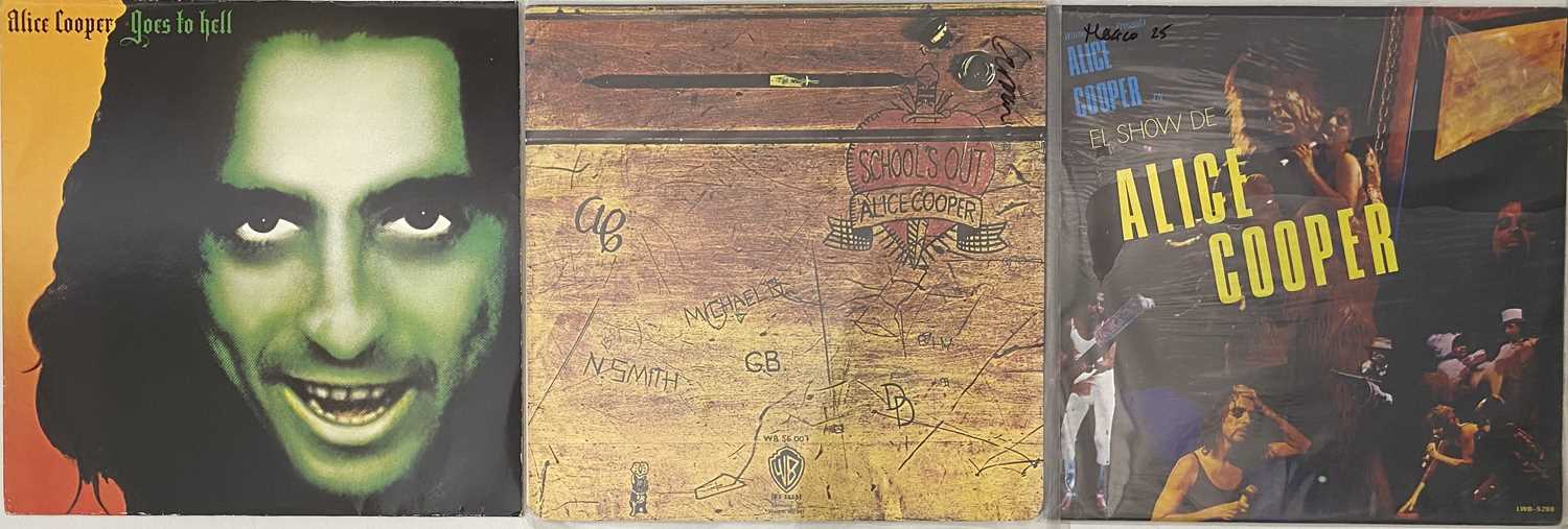 Lot 170 - ALICE COOPER - OVERSEAS LP COLLECTION