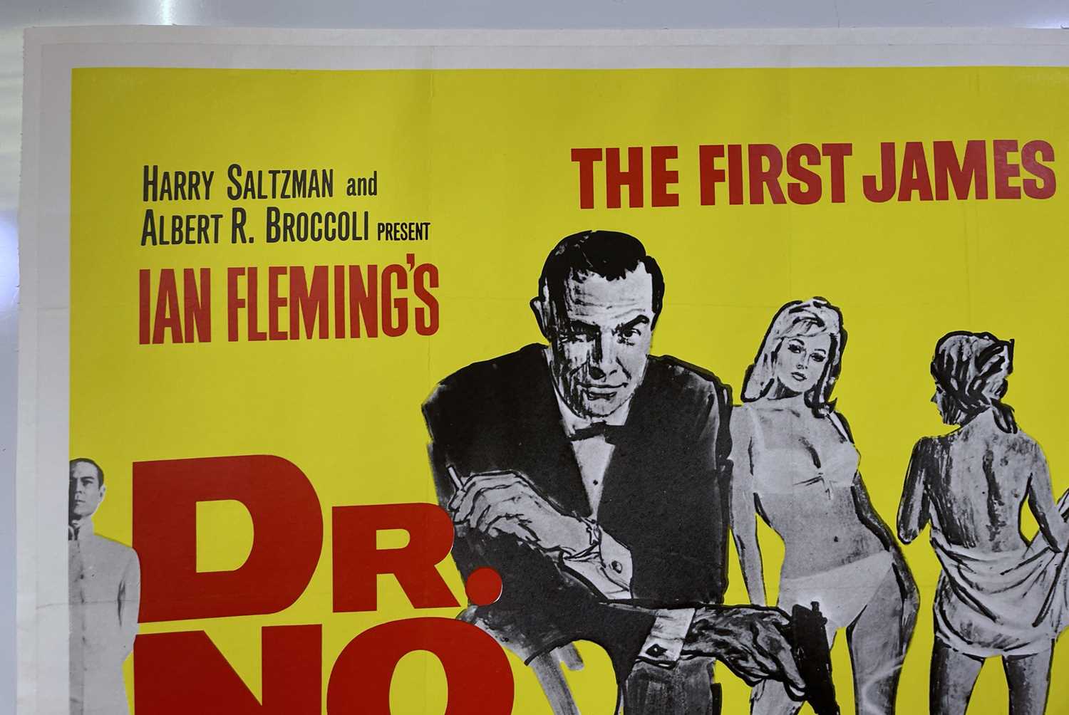 Lot 62 - JAMES BOND - DR. NO (1962) UK QUAD REISSUE