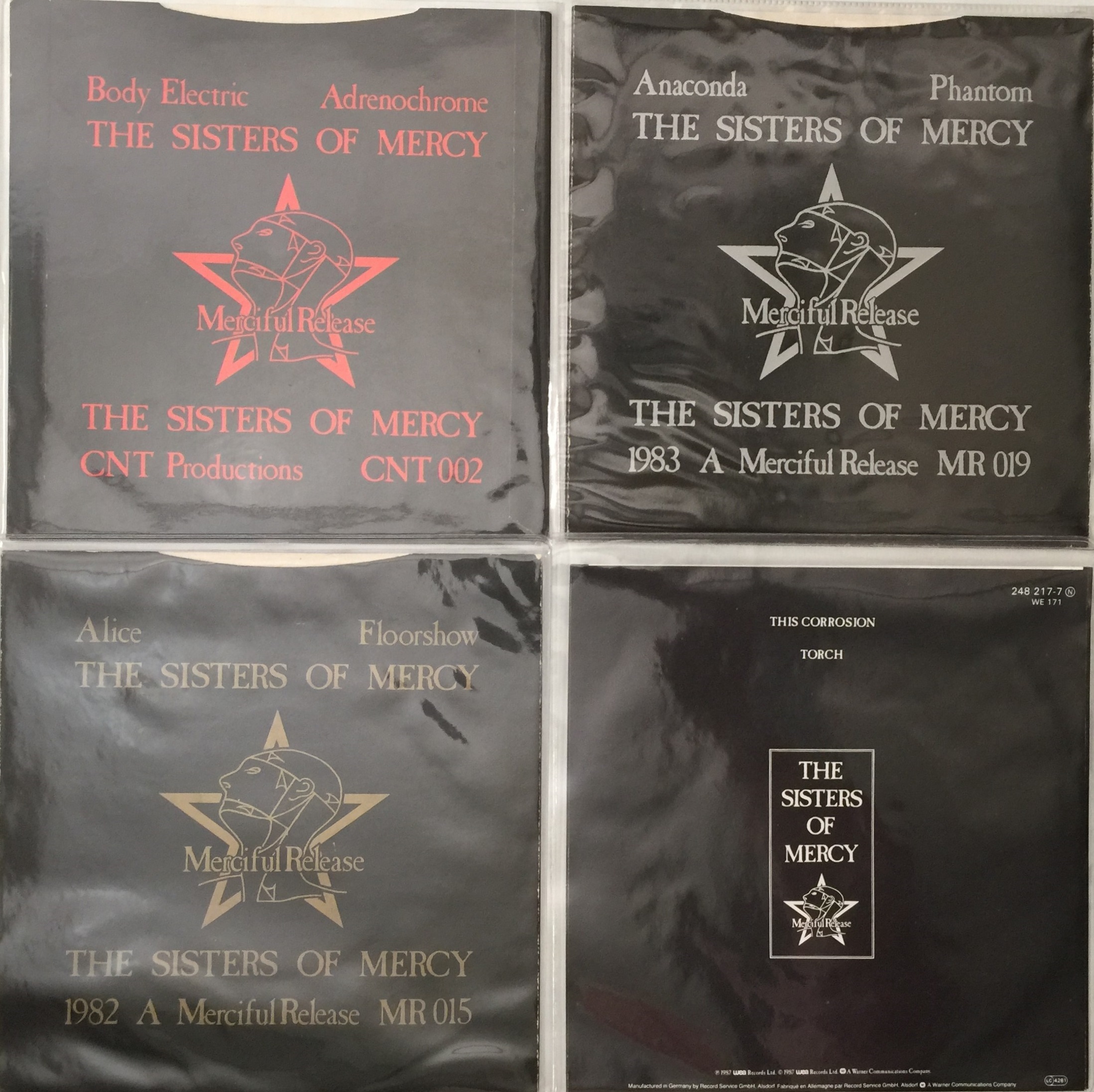 Lot 204 - THE SISTERS OF MERCY - 7" PACK