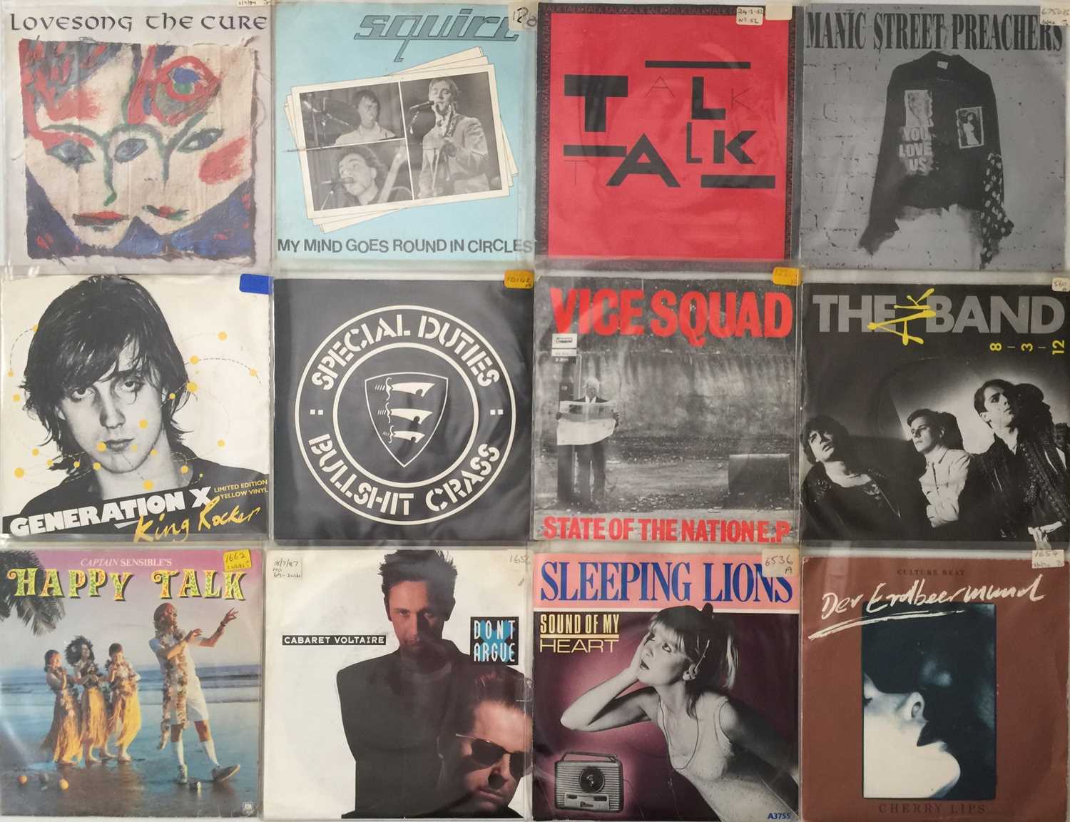 Lot 207 - COOL/ SYNTH POP/ WAVE/ INDIE/ PUNK - 7"