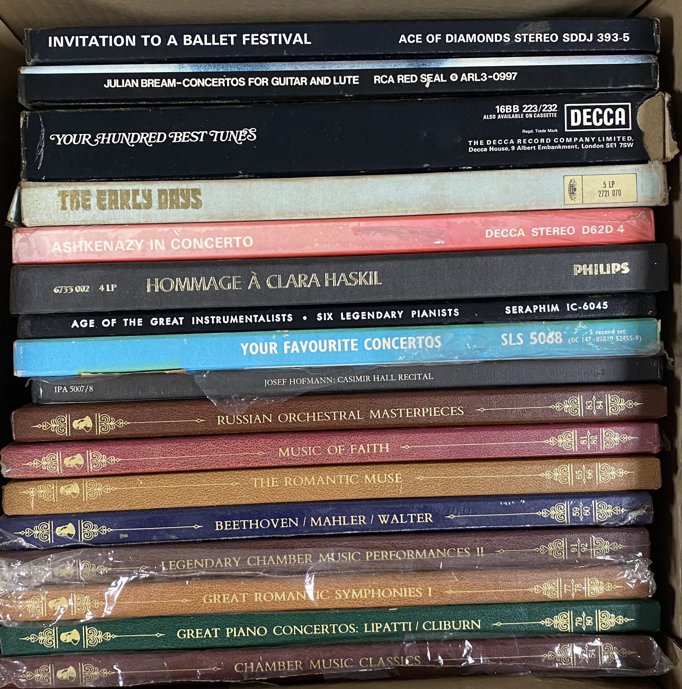 Lot 3 - LARGE LP BOX SET COLLECTION