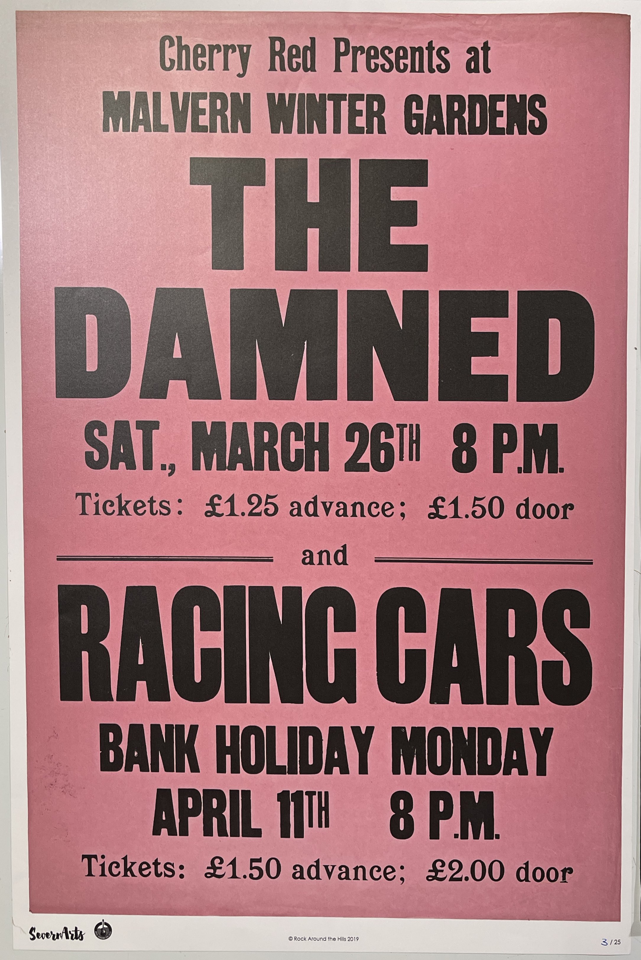 Lot 163 - THE DAMNED - POSTER COLLECTION.