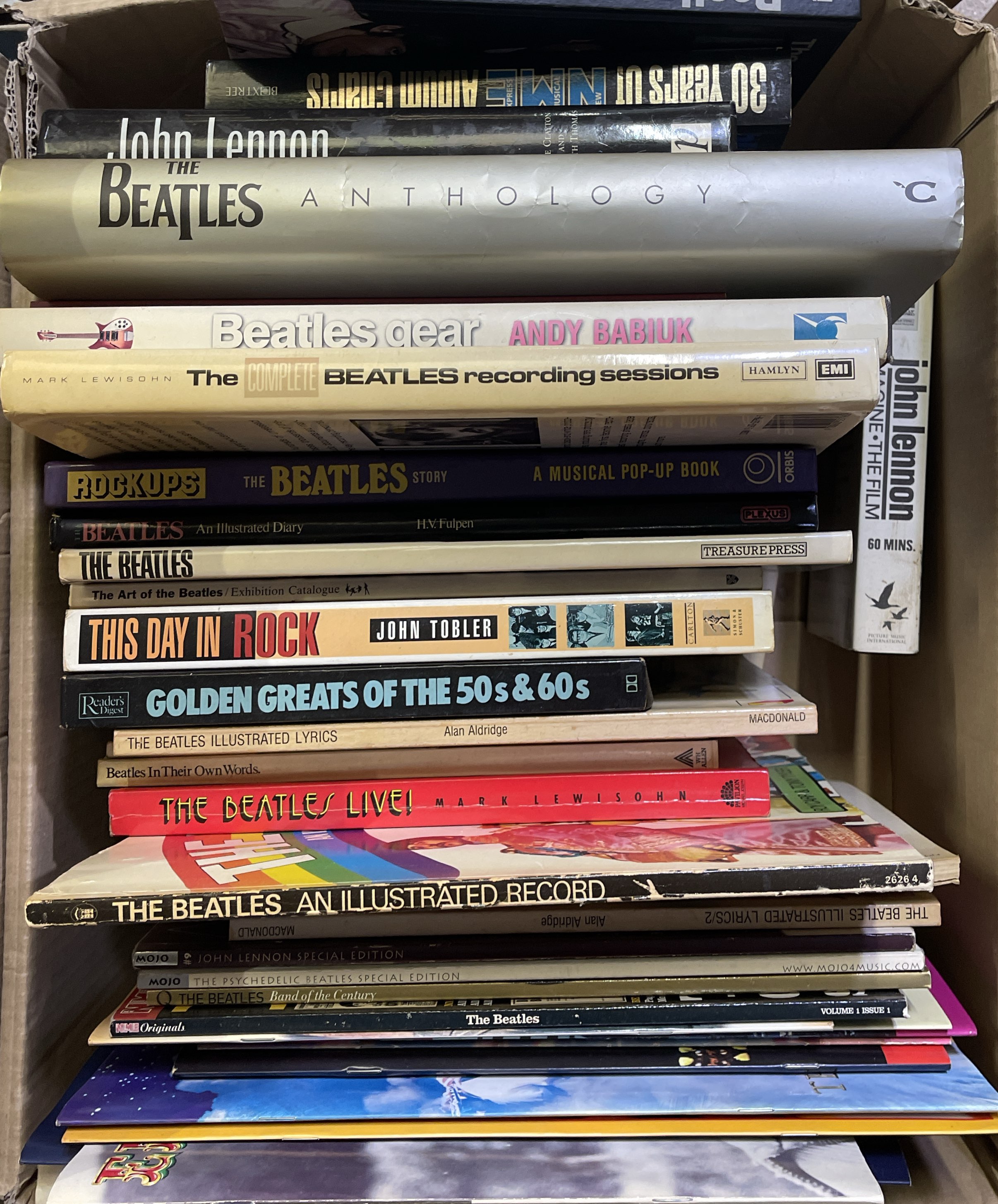 Lot 395 - THE BEATLES - BOOK, POSTER AND MEMORABILIA