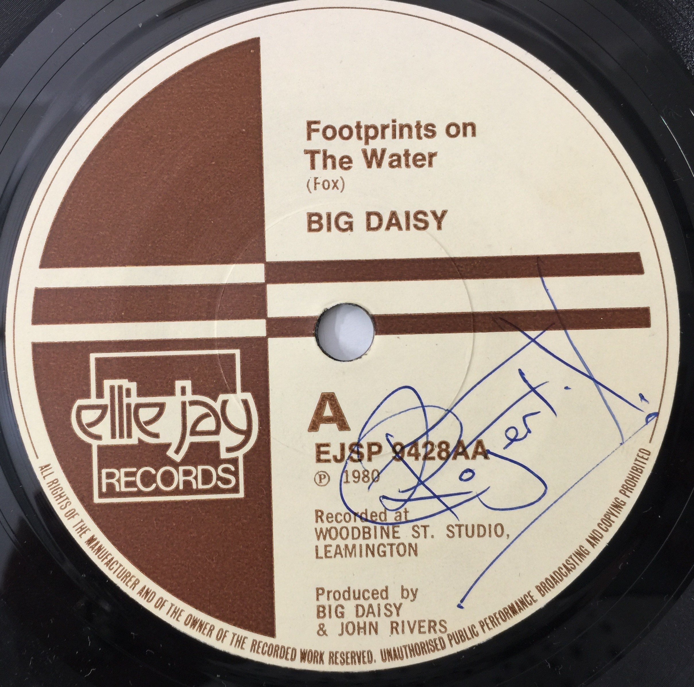 Lot 227 - BIG DAISY - FEVER 7" (ELLIE JAY RECORDS