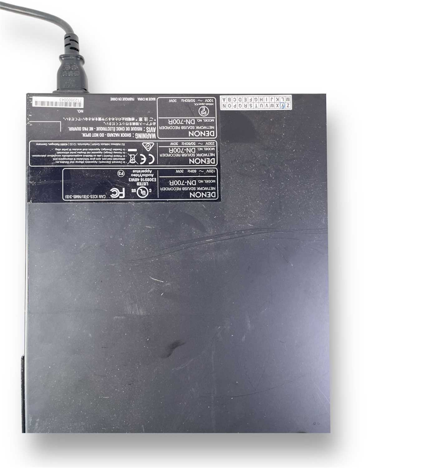 Lot 1 - DENON DN-700R NETWORK SD/USB RECORDER.