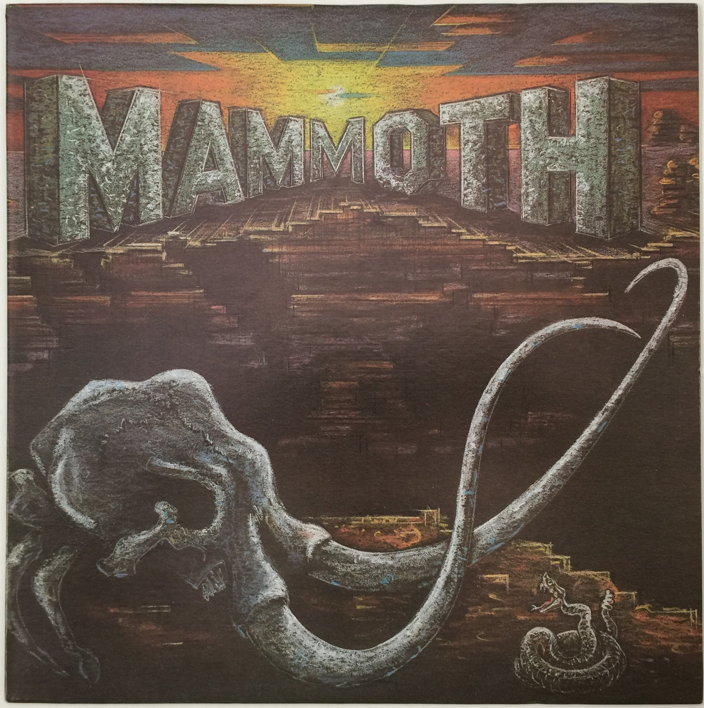 Lot 187 - MAMMOTH - S/T LP (SOUTHERN ROCK - US OG