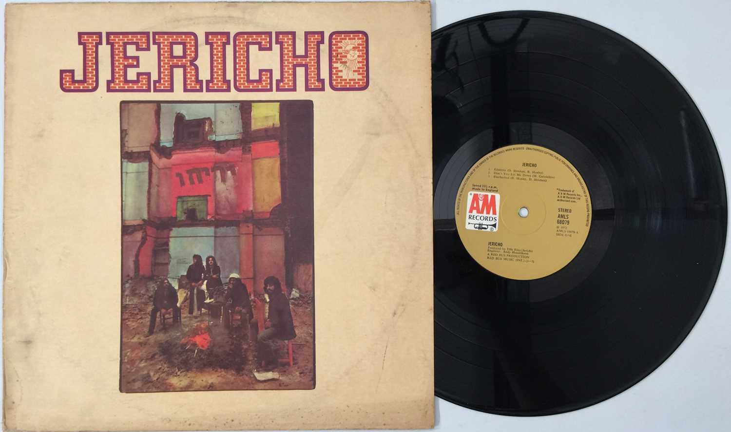 Lot 190 - JERICHO - S/T LP (HEAVY PROG - UK OG - A&M
