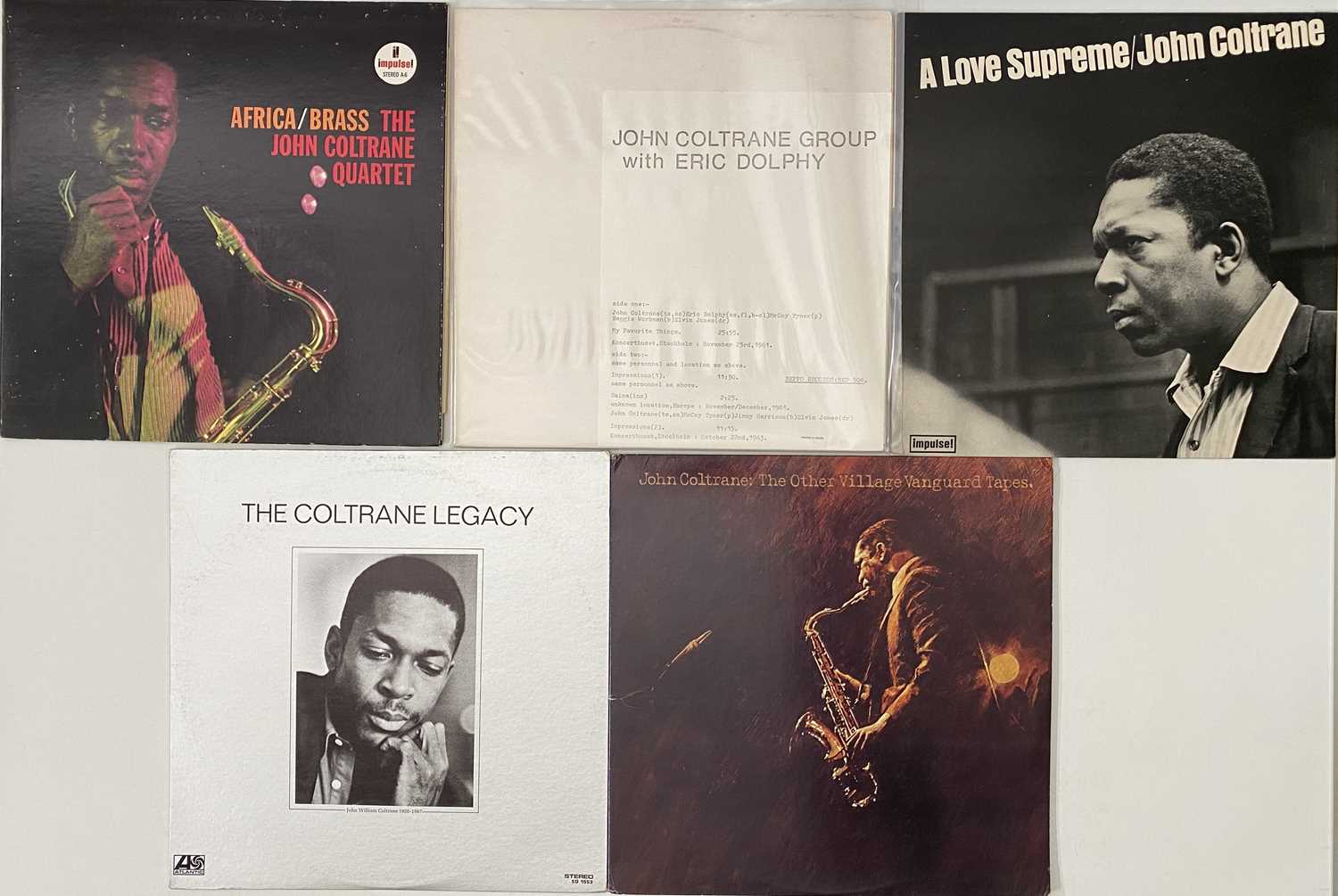 Lot 14 - JOHN COLTRANE - LP PACK