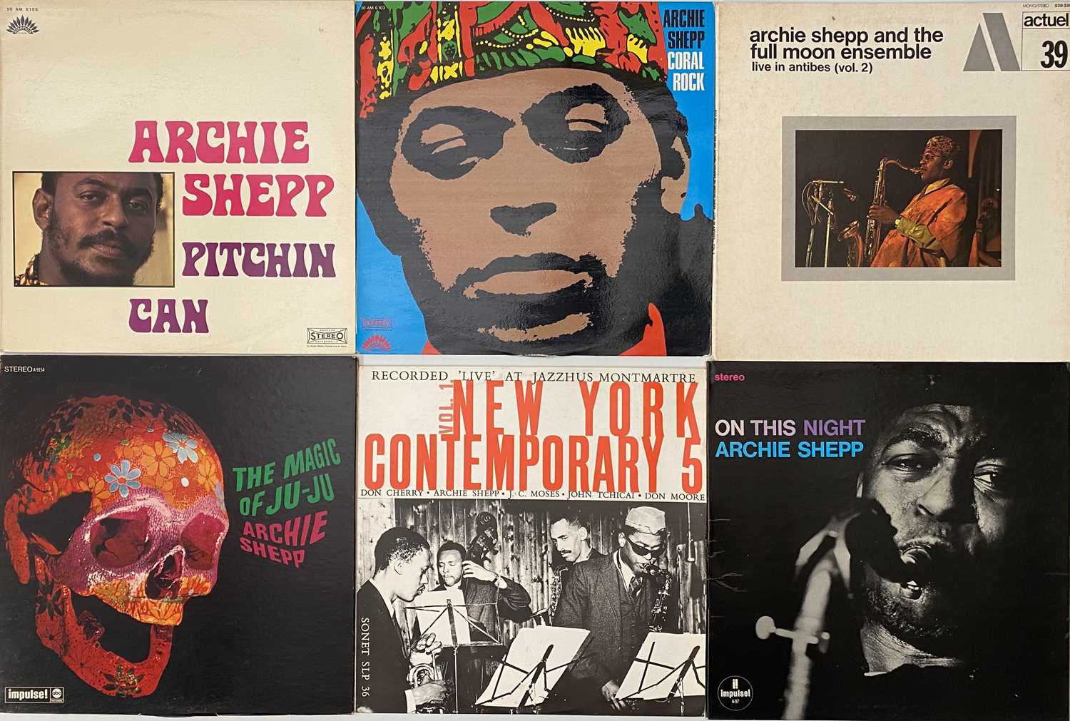Lot 16 - ARCHIE SHEPP - LP COLLECTION