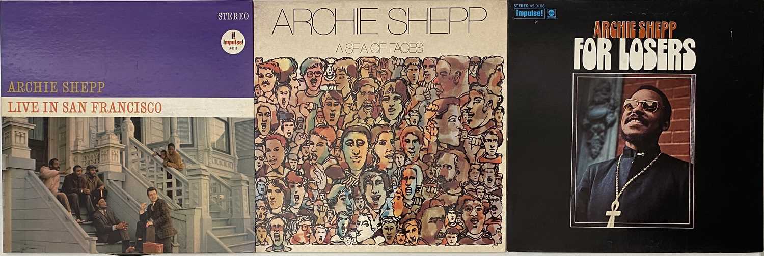 Lot 16 - ARCHIE SHEPP - LP COLLECTION
