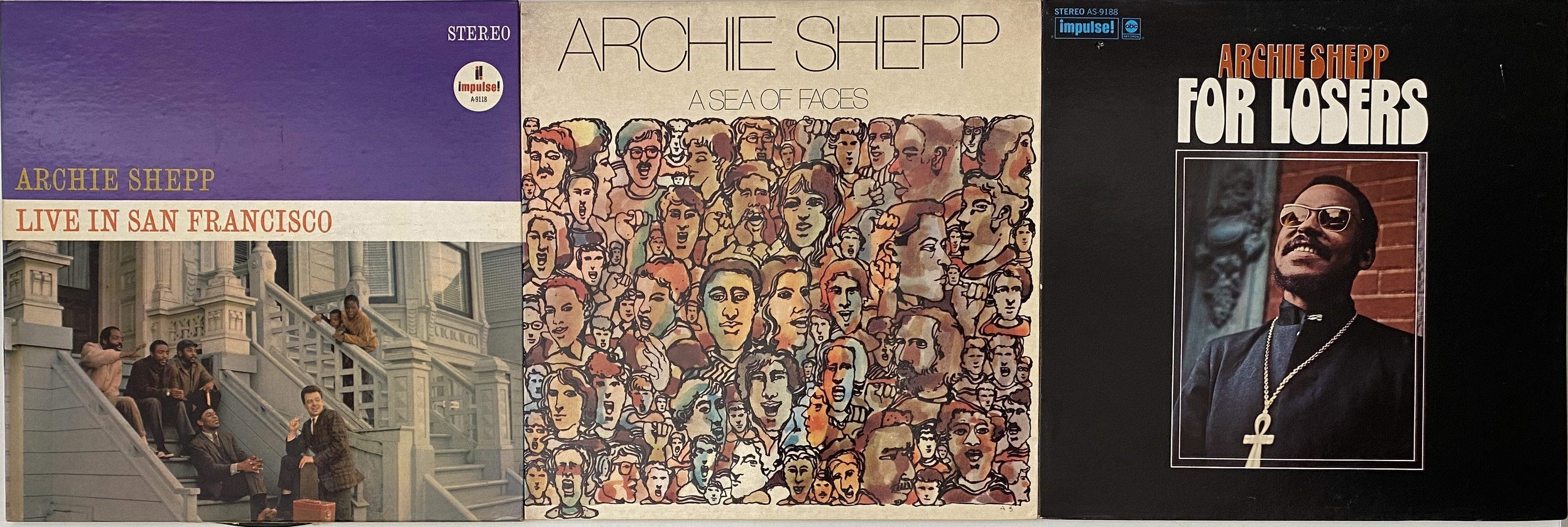 Lot 16 - ARCHIE SHEPP - LP COLLECTION