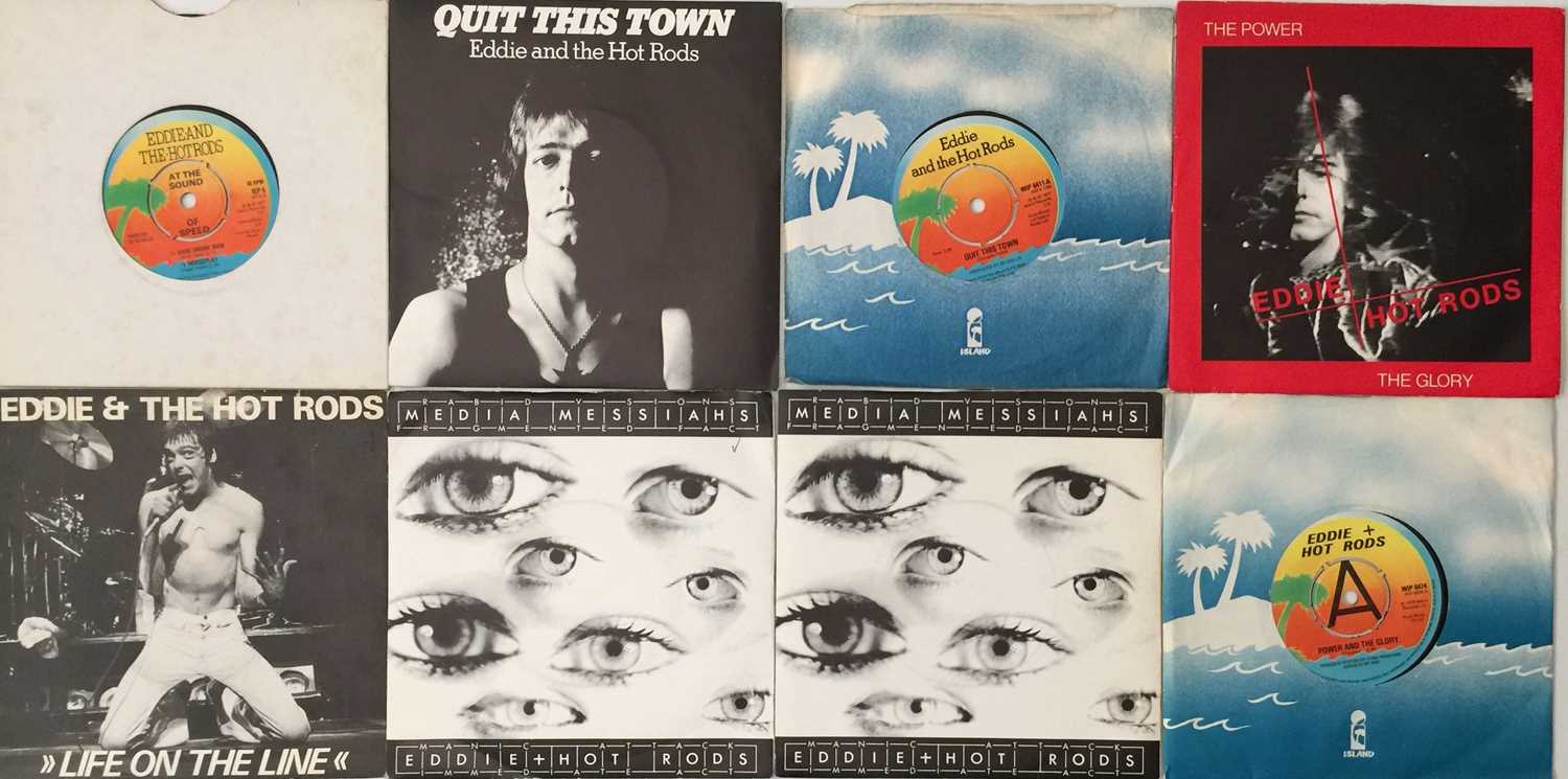 Lot 194 - THE CLASH/ EDDIE & THE HOT RODS 7"