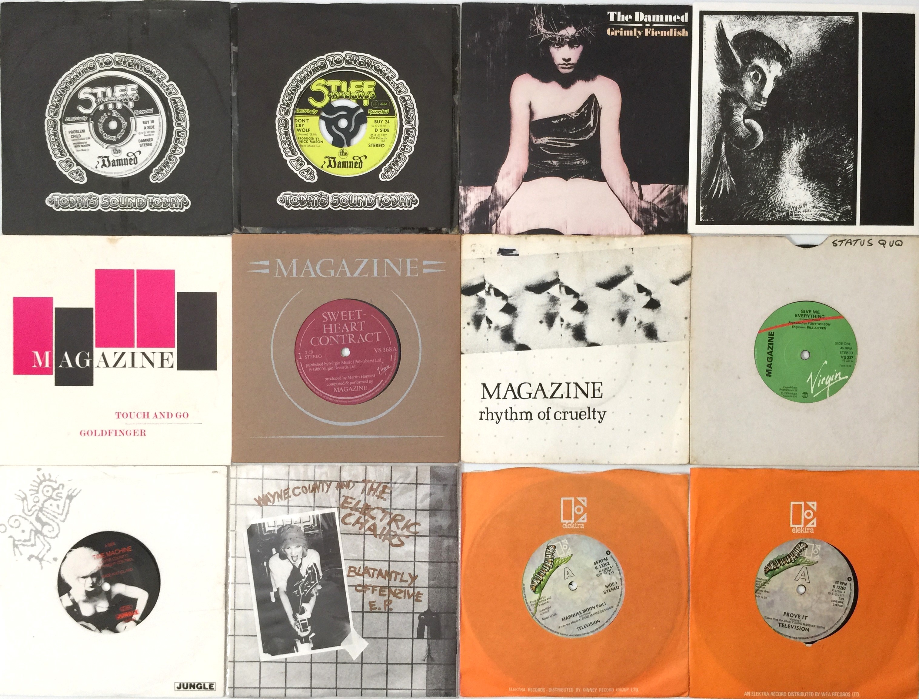 Lot 255 - PUNK/ WAVE - 7" COLLECTION
