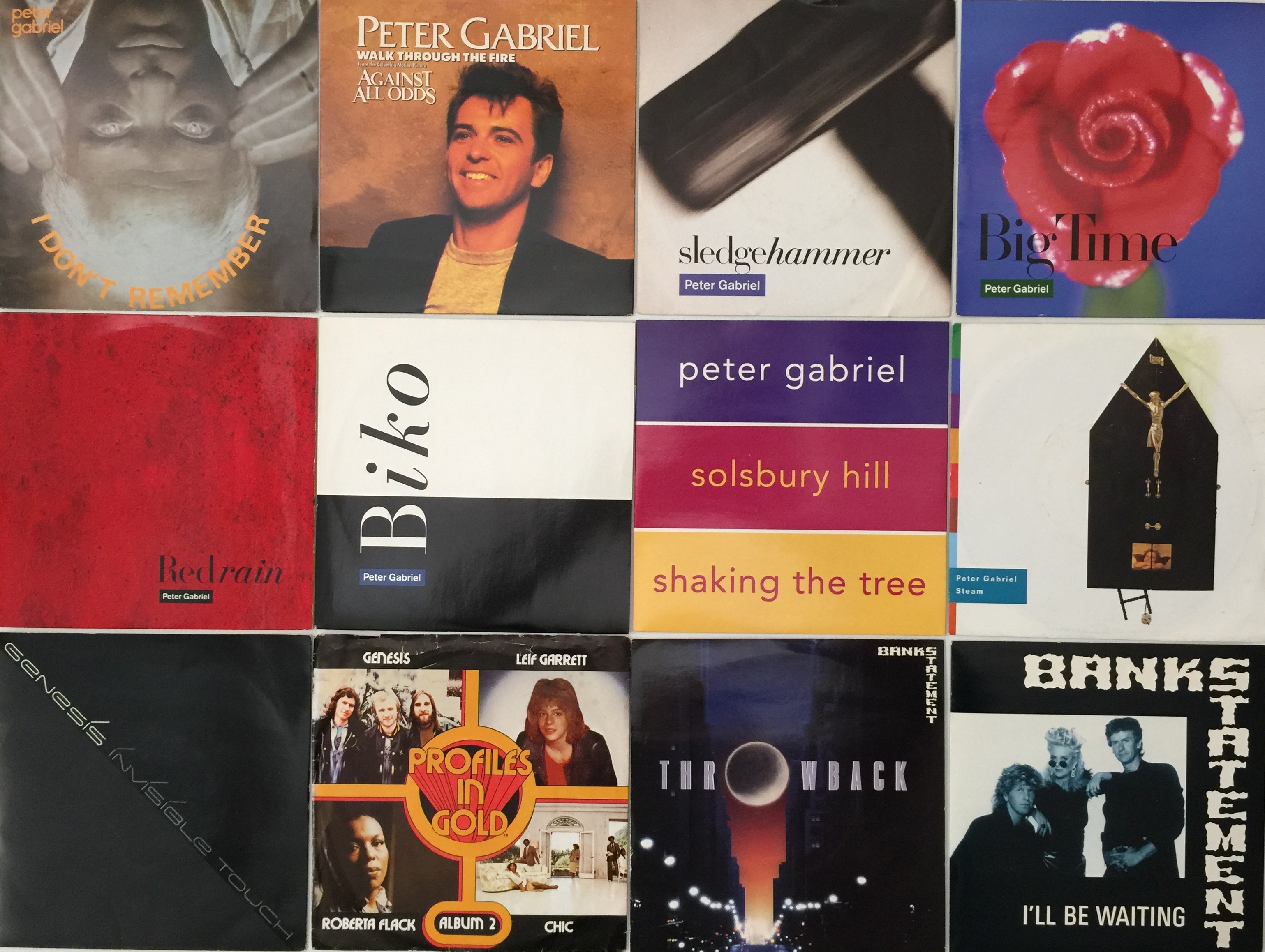 Lot 264 - PETER GABRIEL/ GENESIS - 7" COLLECTION