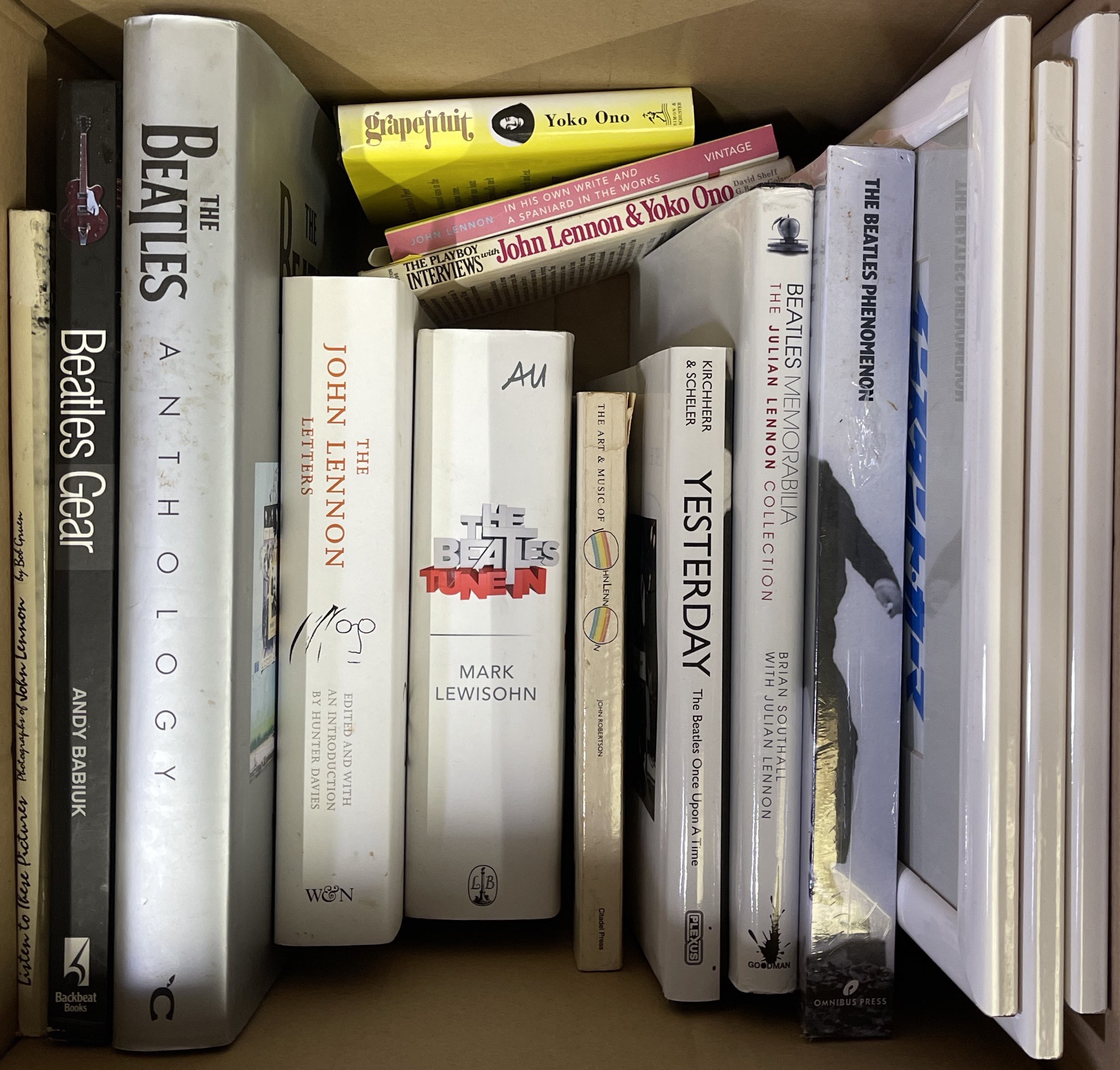 Lot 85 - BEATLES BOOK COLLECTION.