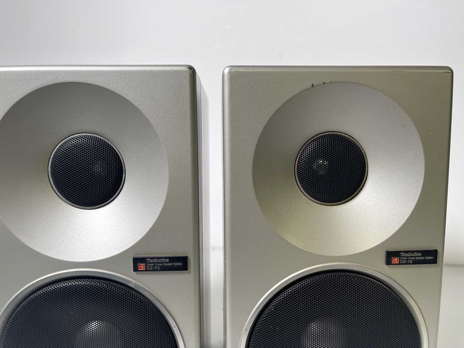 Lot 8 - TECHNICS SB-F2 LINEAR PHASE SYSTEM SPEAKERS