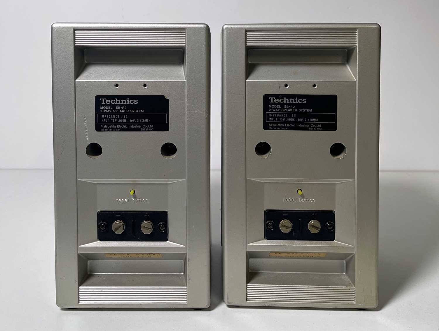 Lot 8 - TECHNICS SB-F2 LINEAR PHASE SYSTEM SPEAKERS