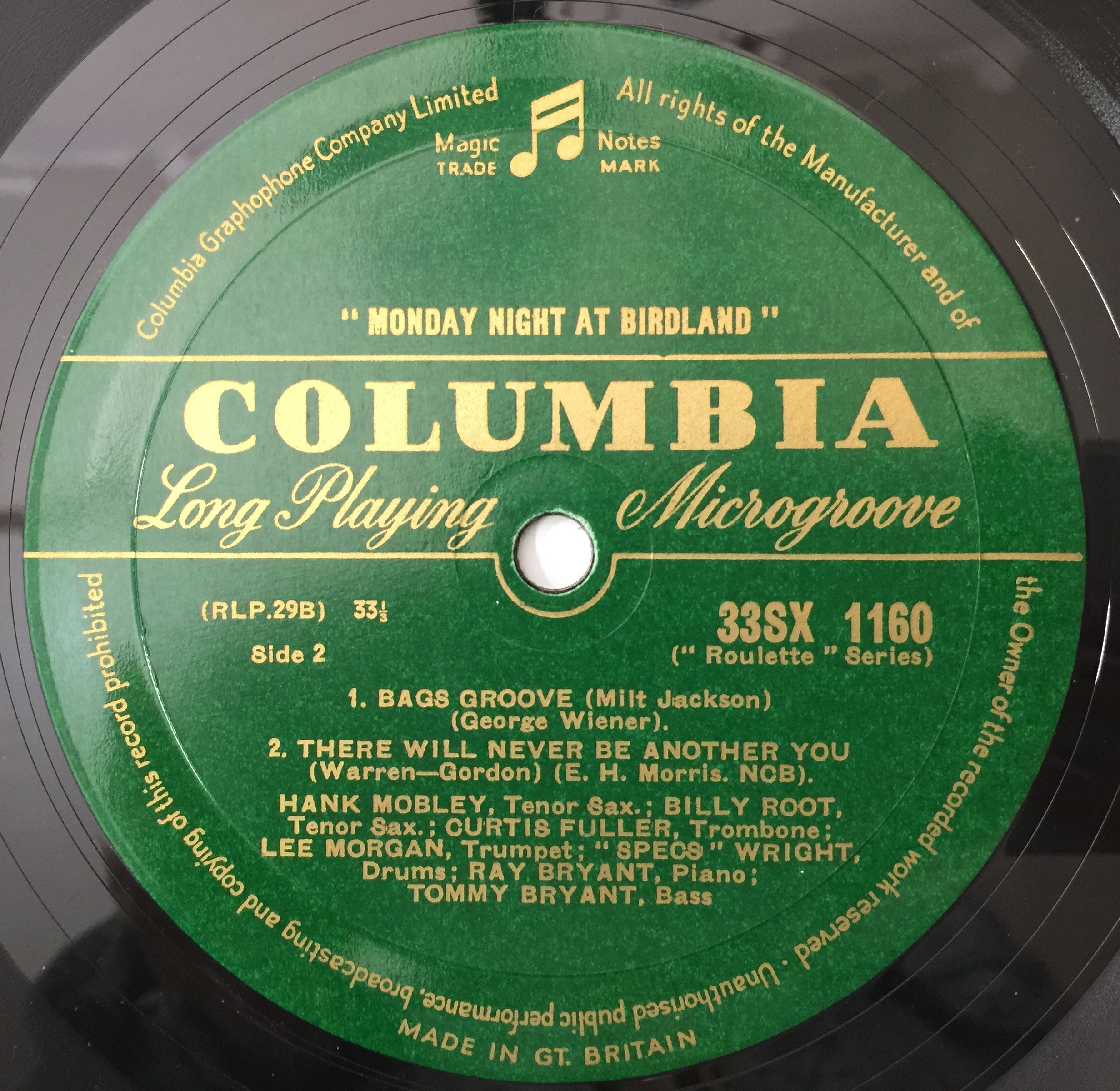 Lot 18 - MONDAY NIGHT AT BIRDLAND LP