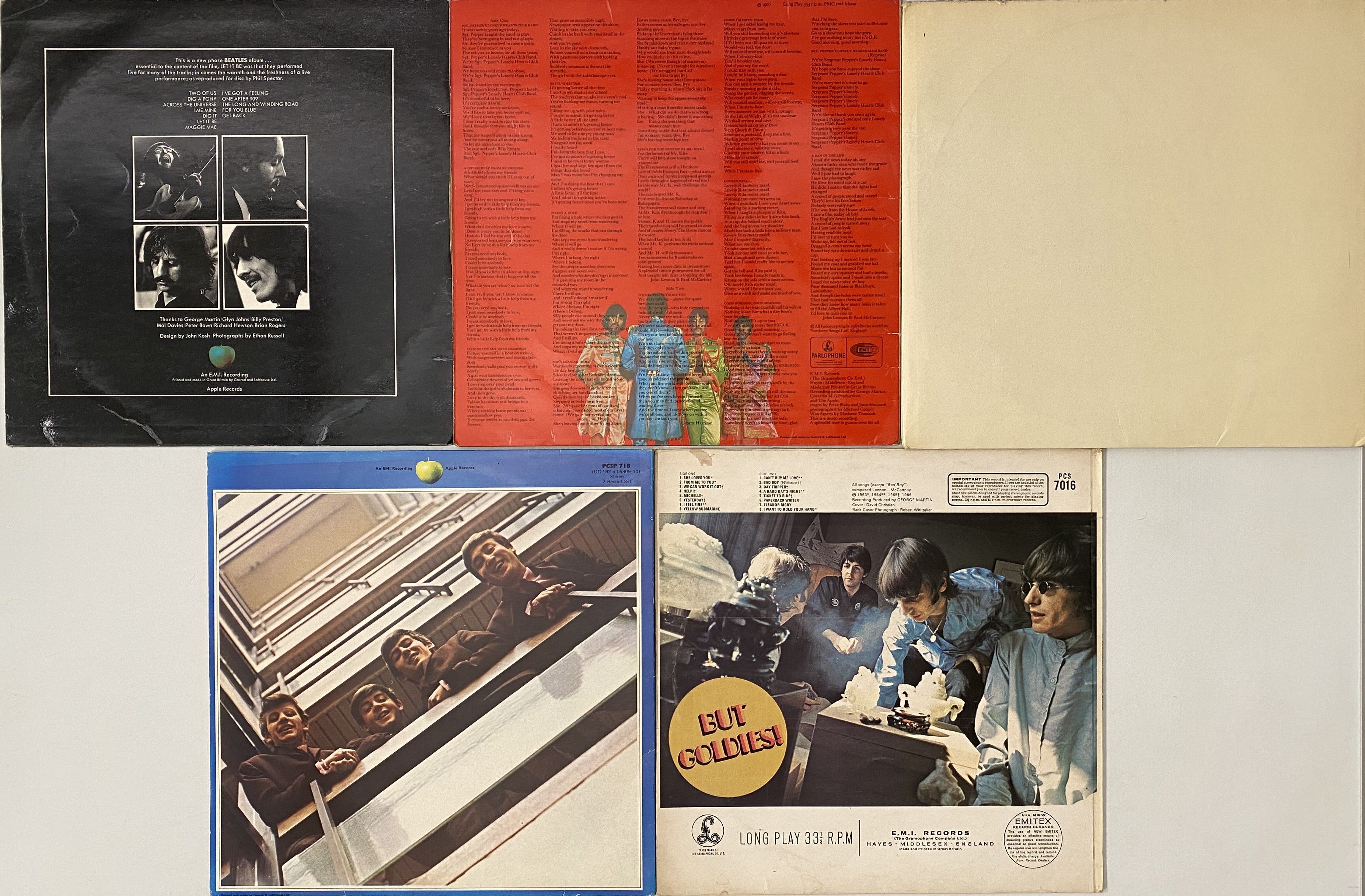 Lot 651 - THE BEATLES - LP PACK